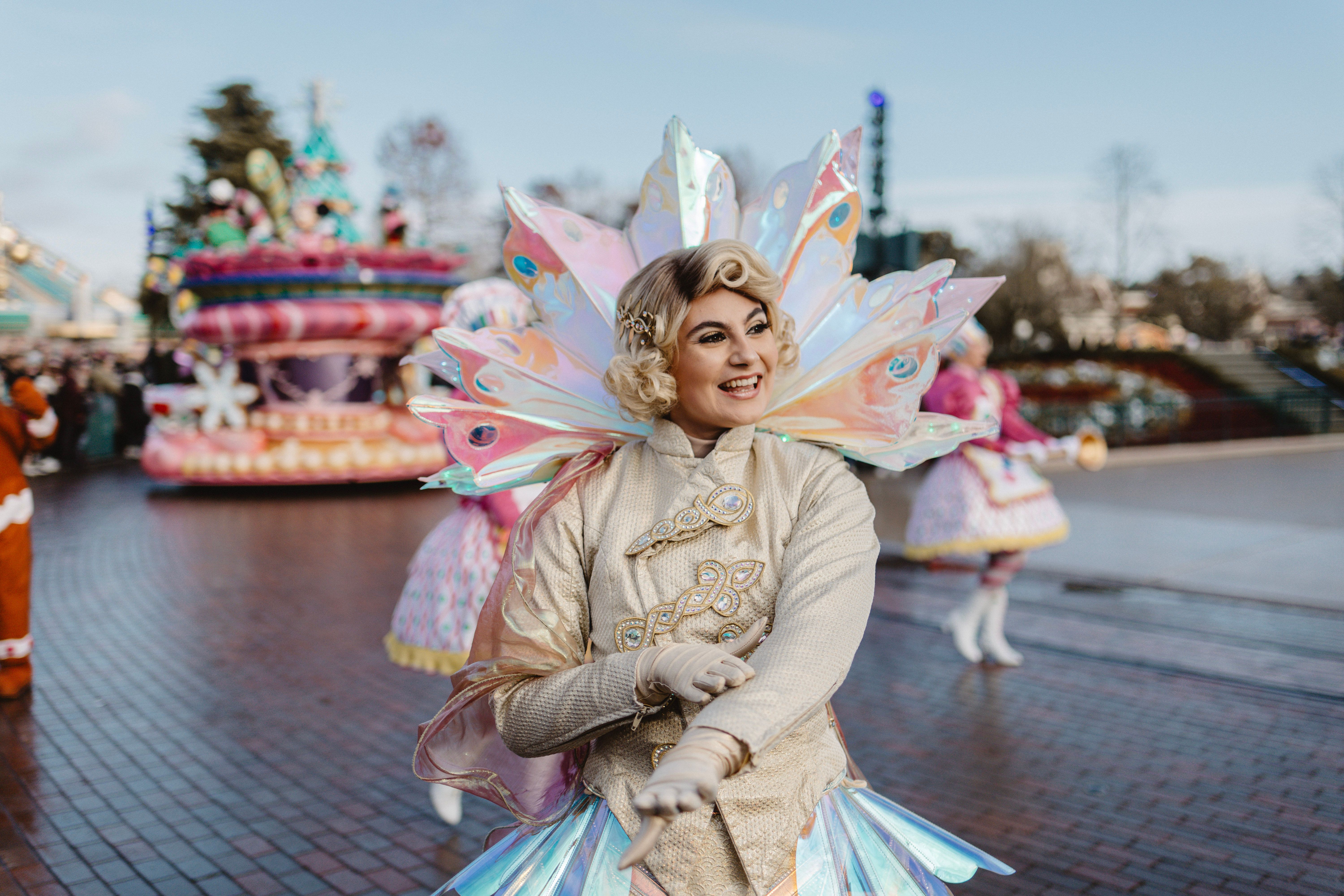 Woman Wearing Costume on Parade · Free Stock Photo