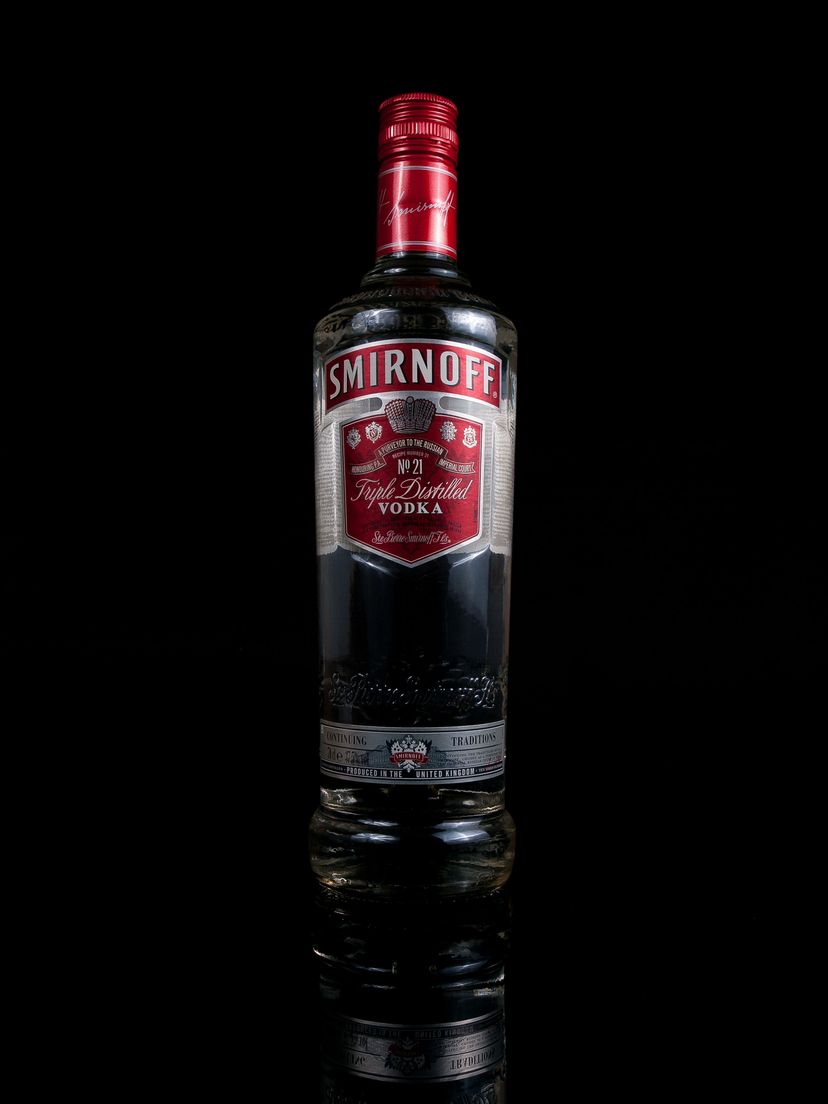 Bottle of Vodka · Free Stock Photo