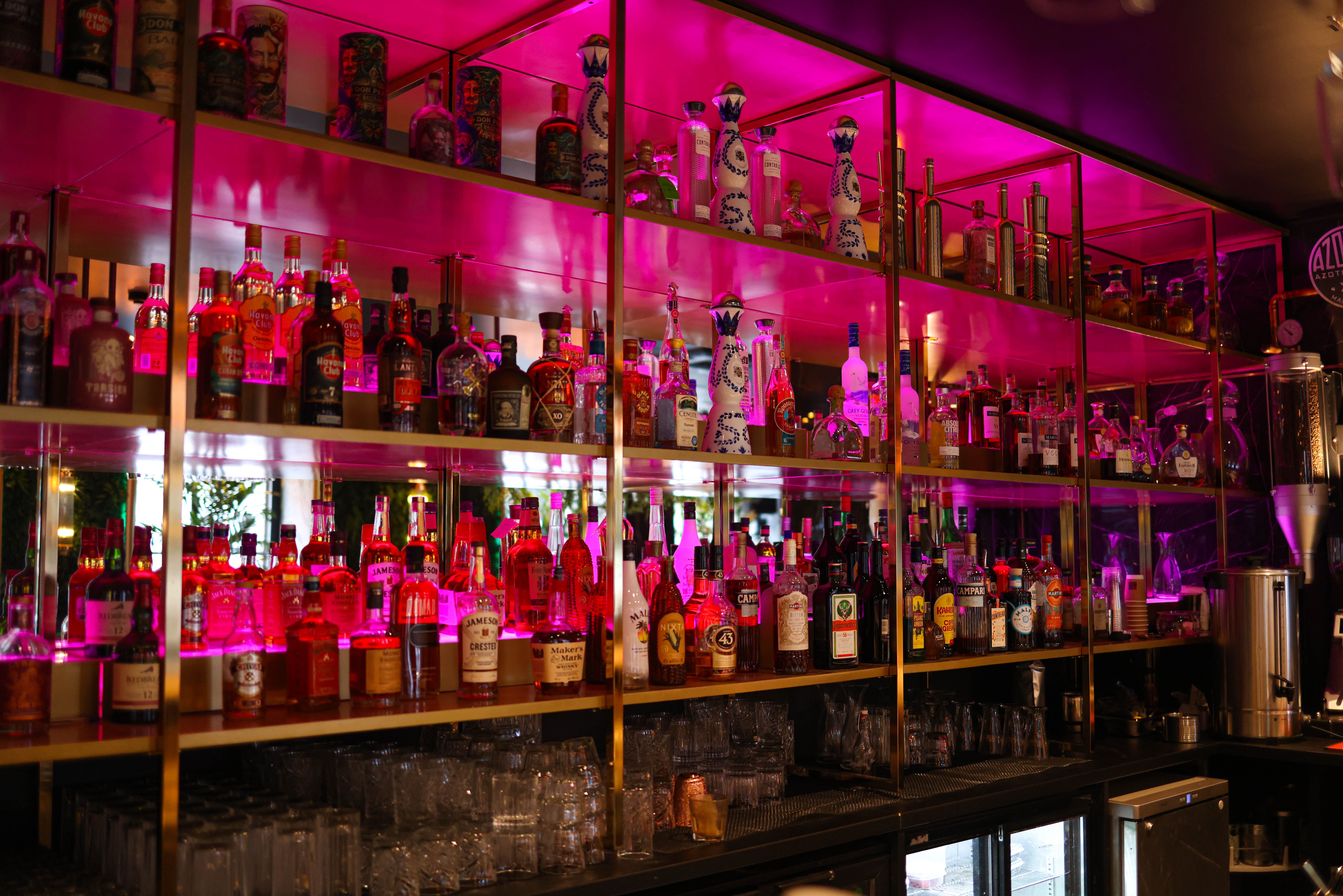 Assorted Bottle Inside Bar · Free Stock Photo