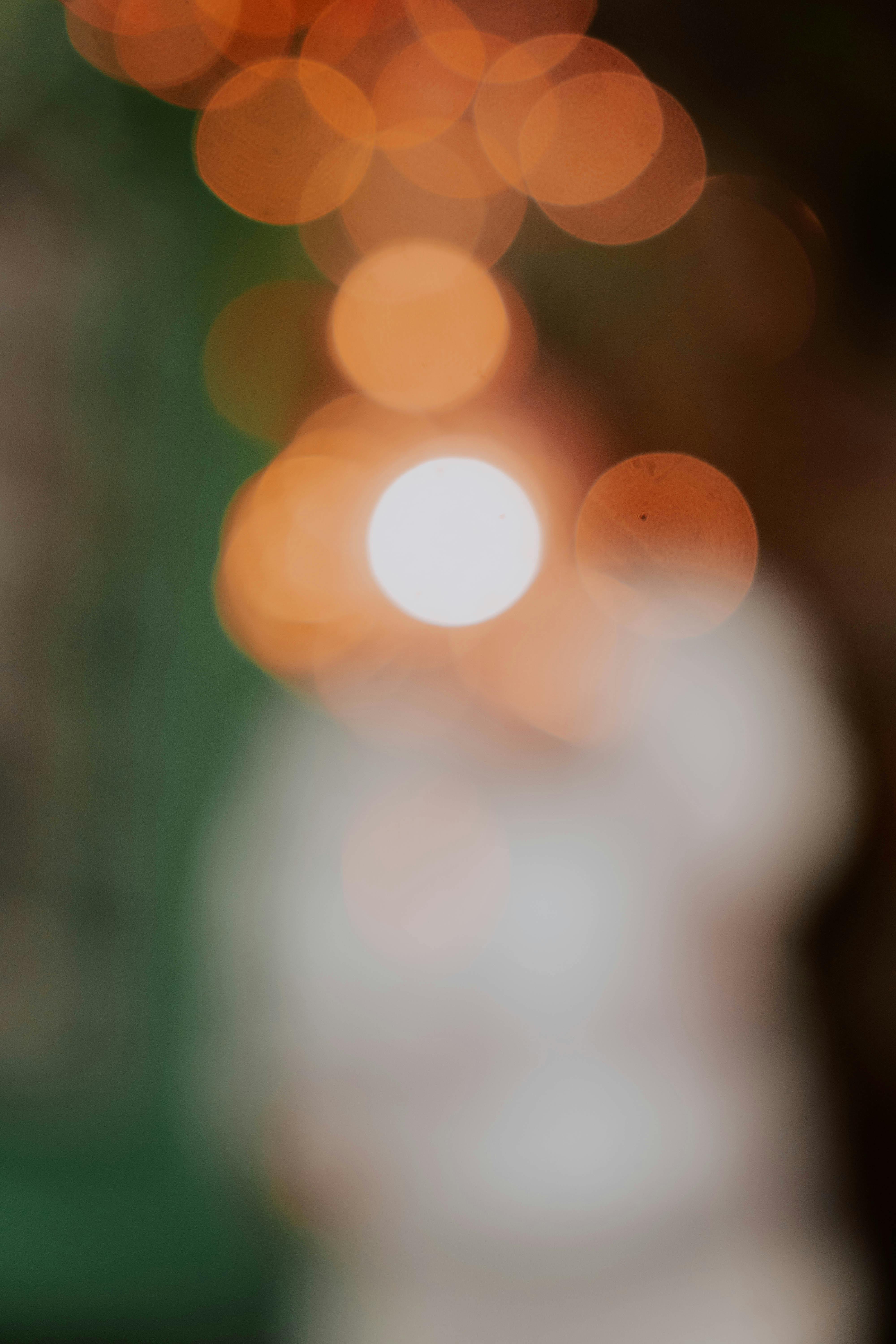 Yellow Light Bokeh · Free Stock Photo