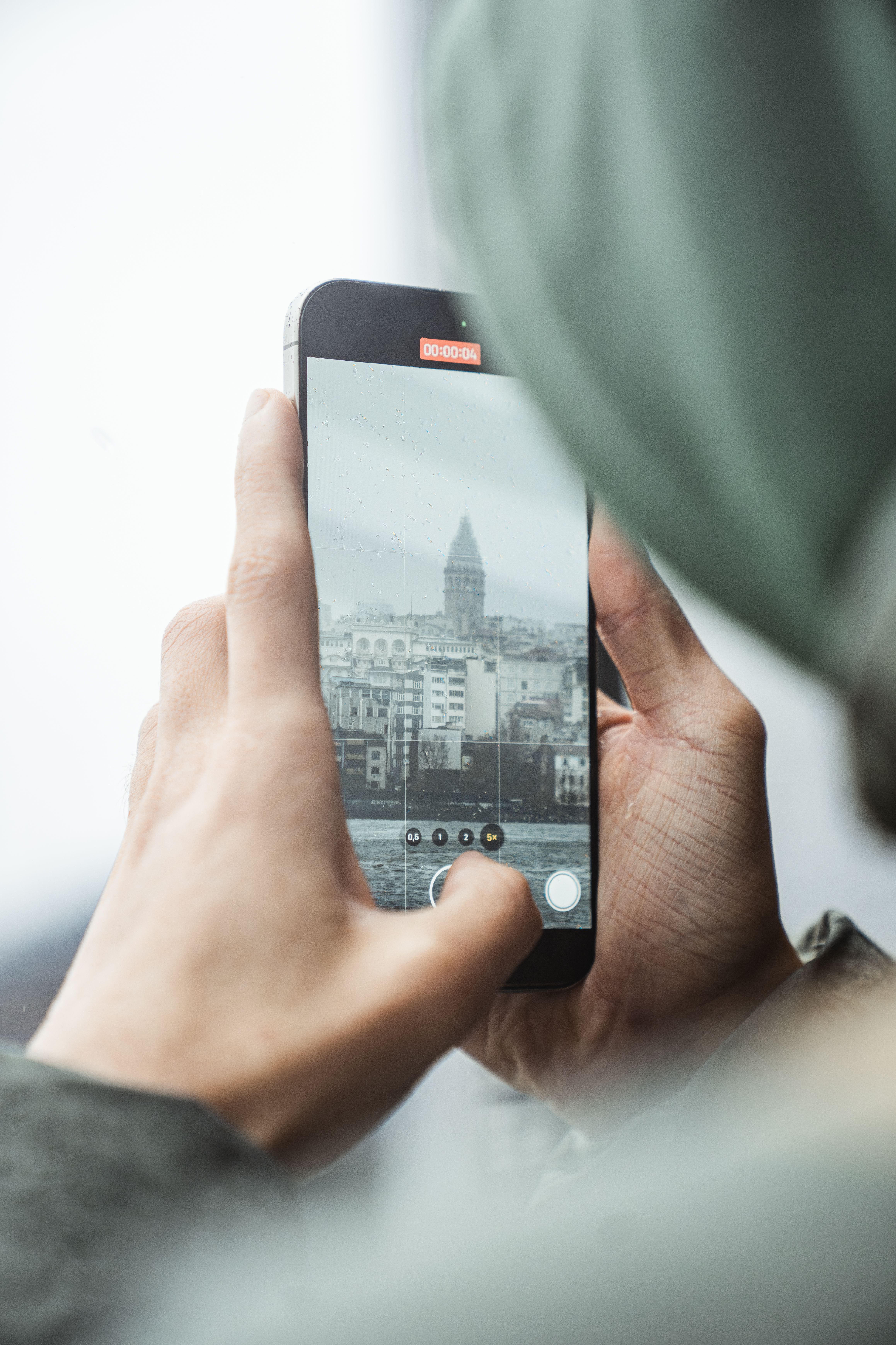 Man Photographing with Smartphone · Free Stock Photo