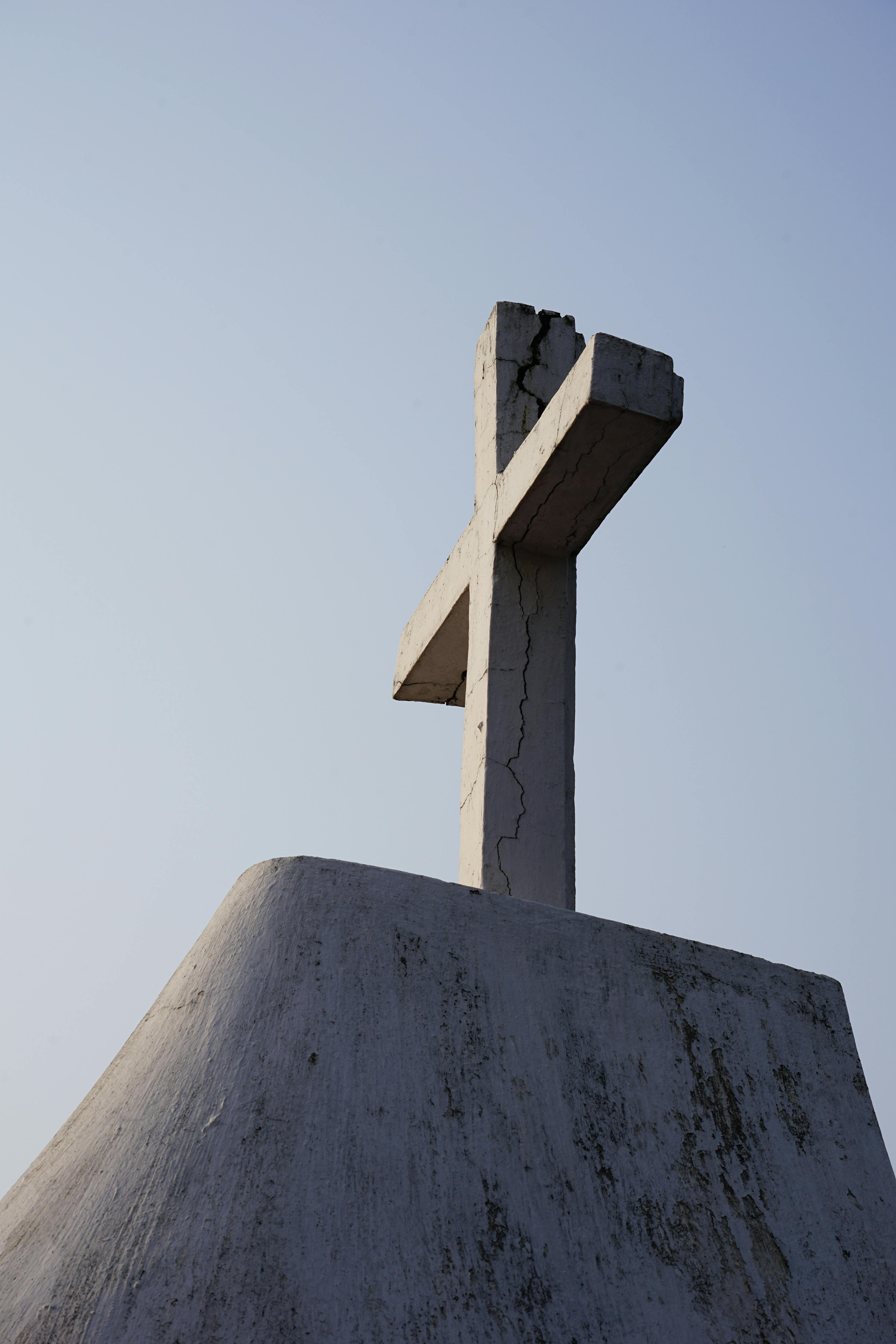 Stone Cross on Monument · Free Stock Photo