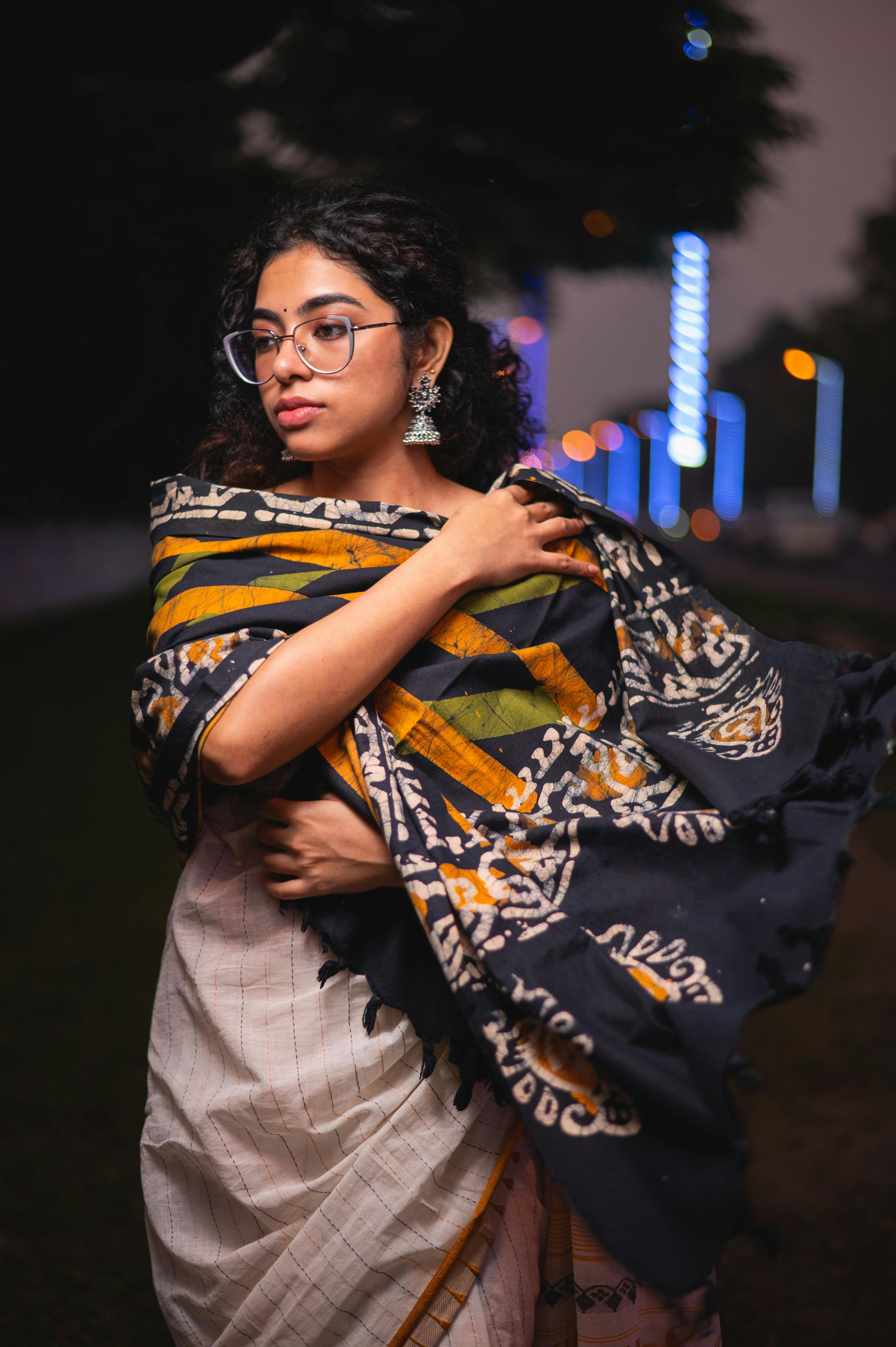 Woman in a Beautiful Traditional Dress · Free Stock Photo