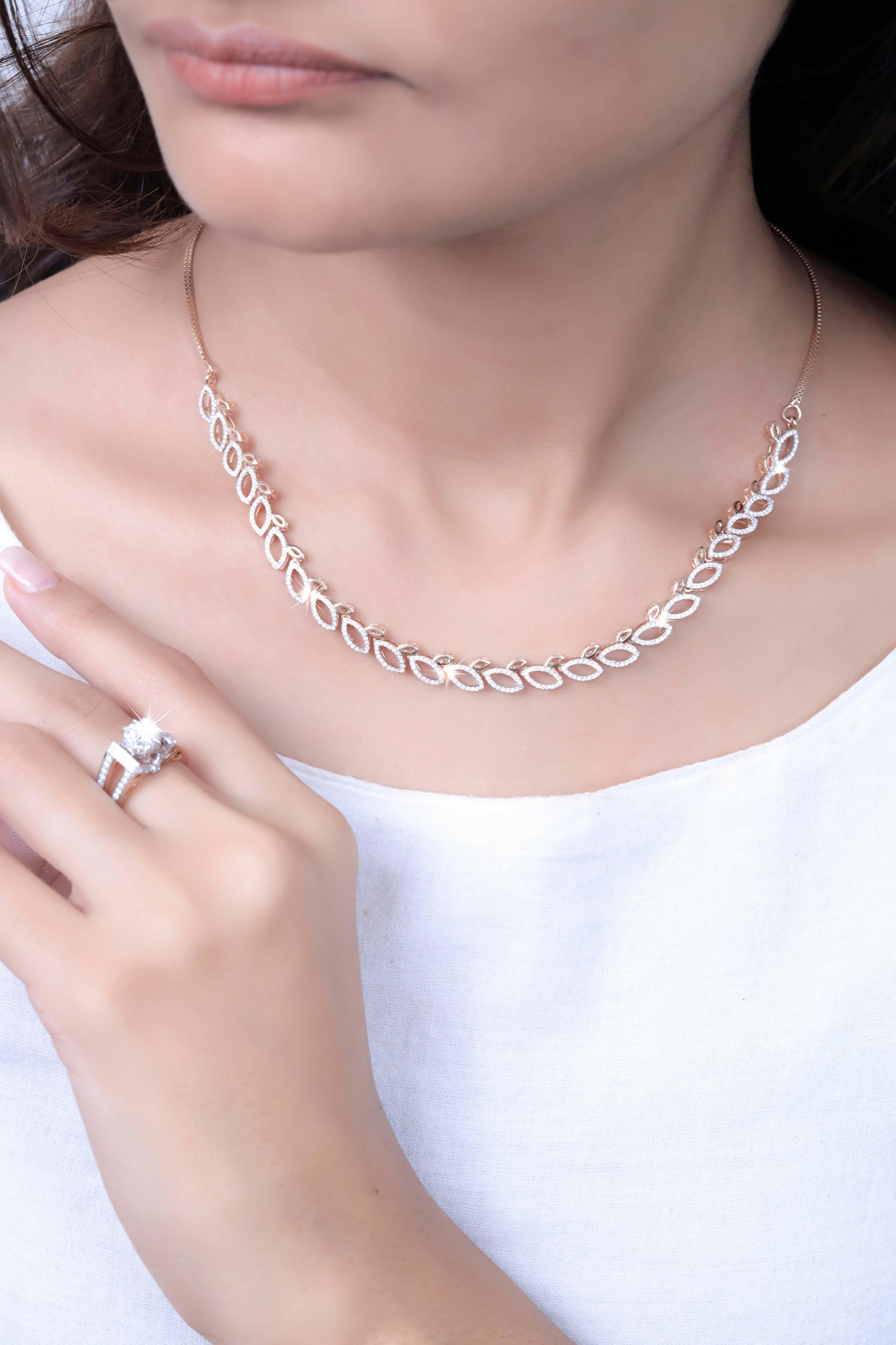 A Person Wearing a Necklace · Free Stock Photo