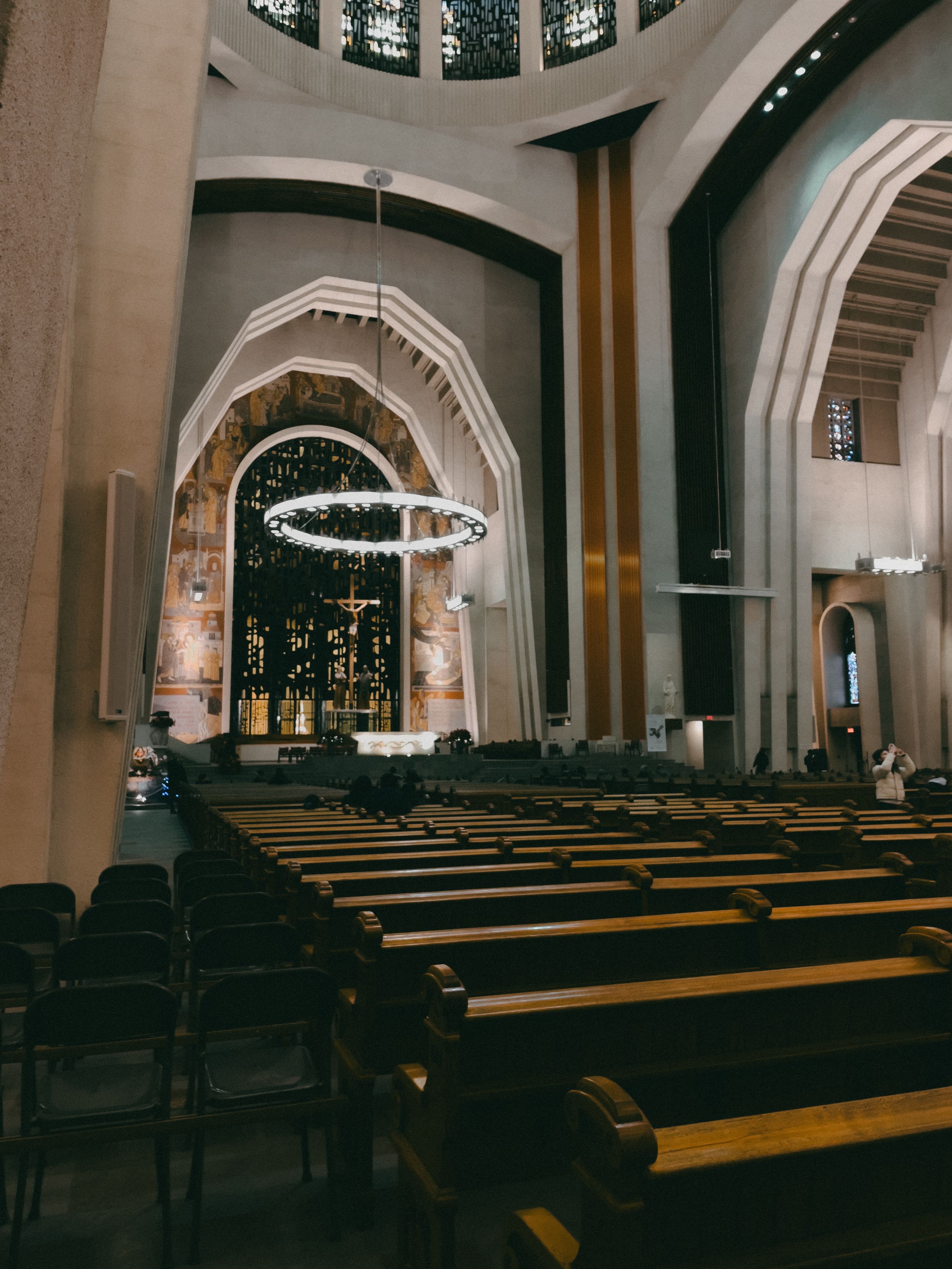 The Interior of the Holy Hill Basilica and National Shrine of Mary Help ...