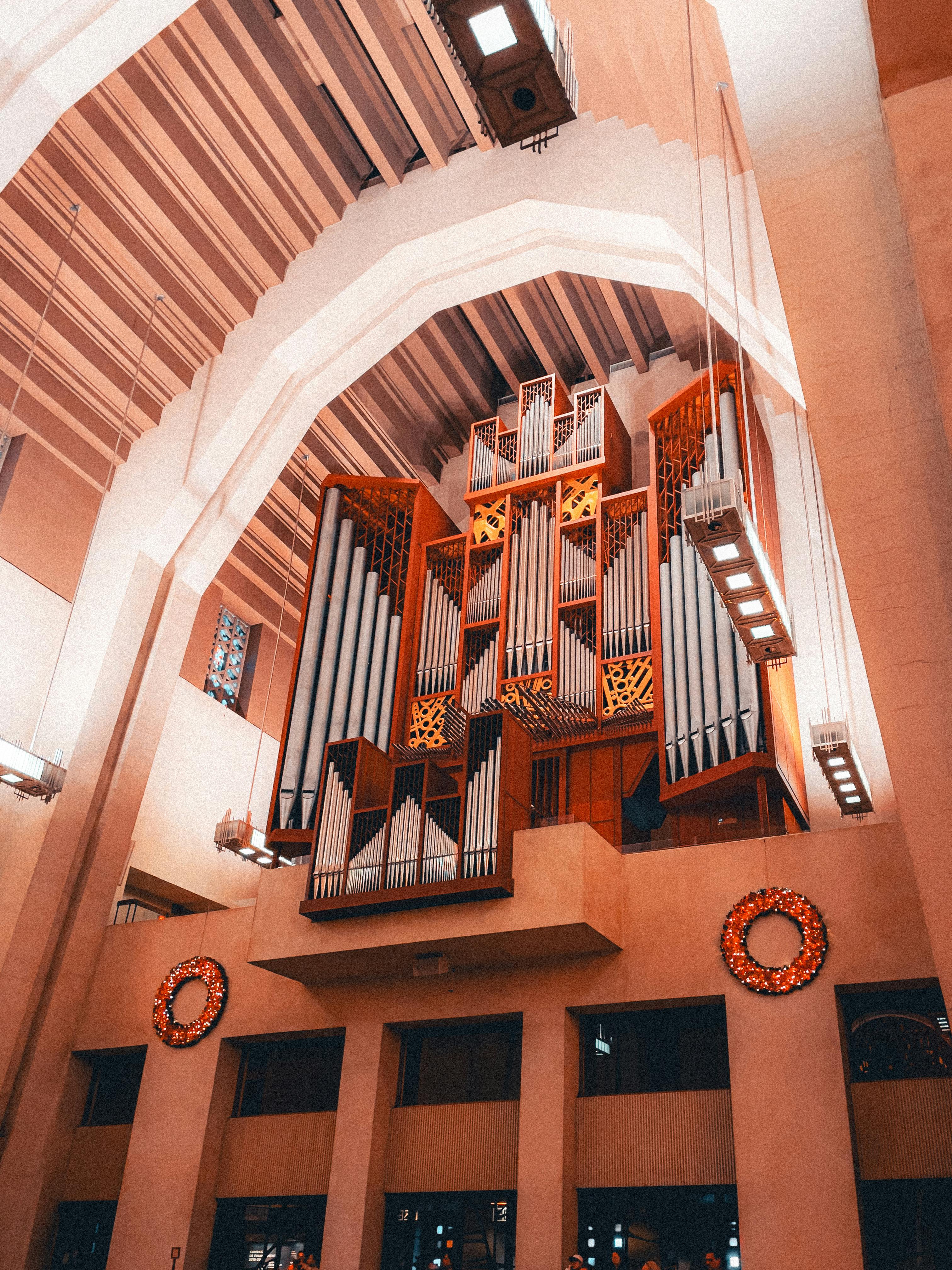 Pipe Organ inside the Saint Josephs Oratory of Mount Royal · Free Stock ...