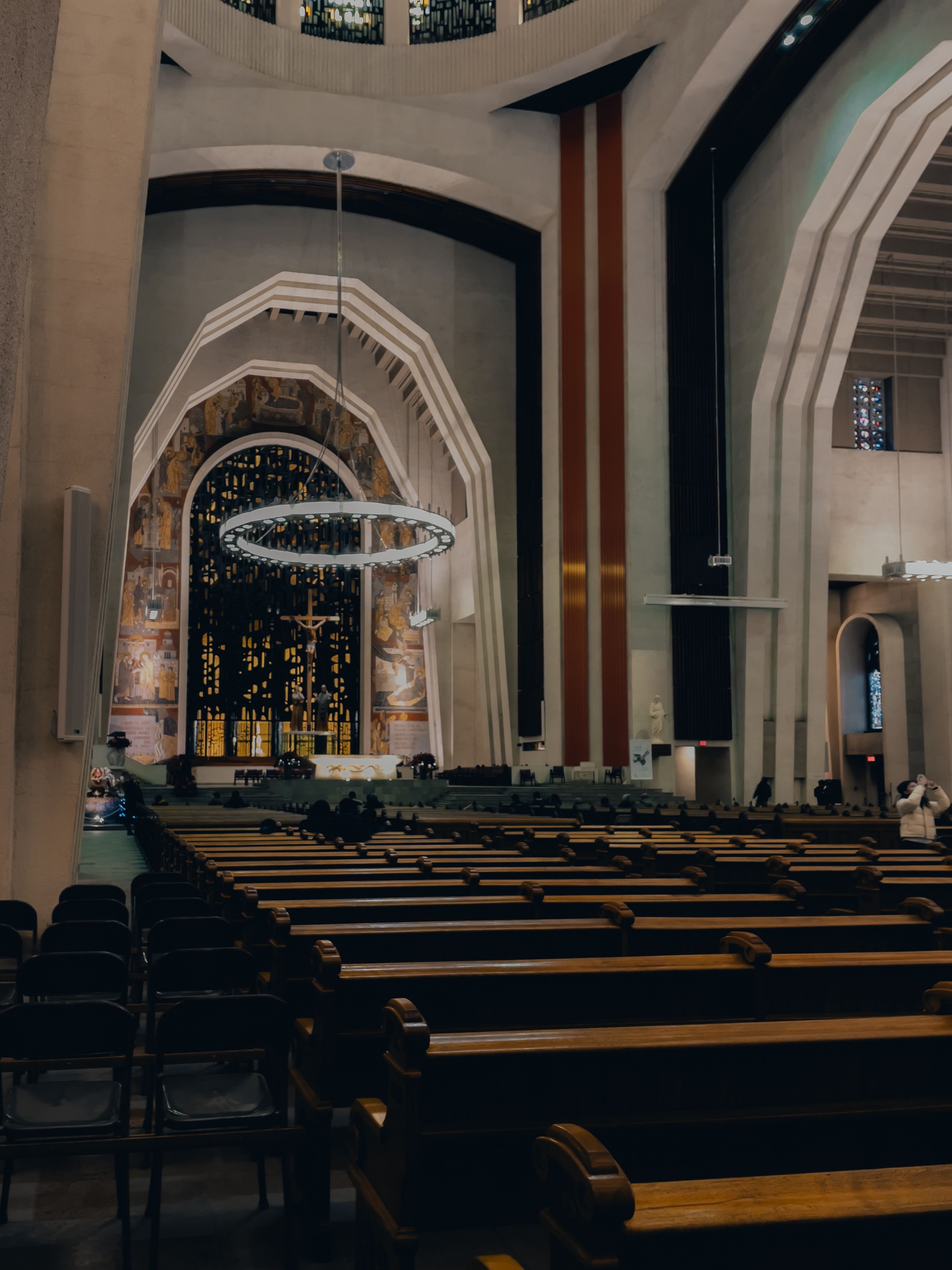 The Interior of the Holy Hill Basilica and the National Shrine of Mary ...