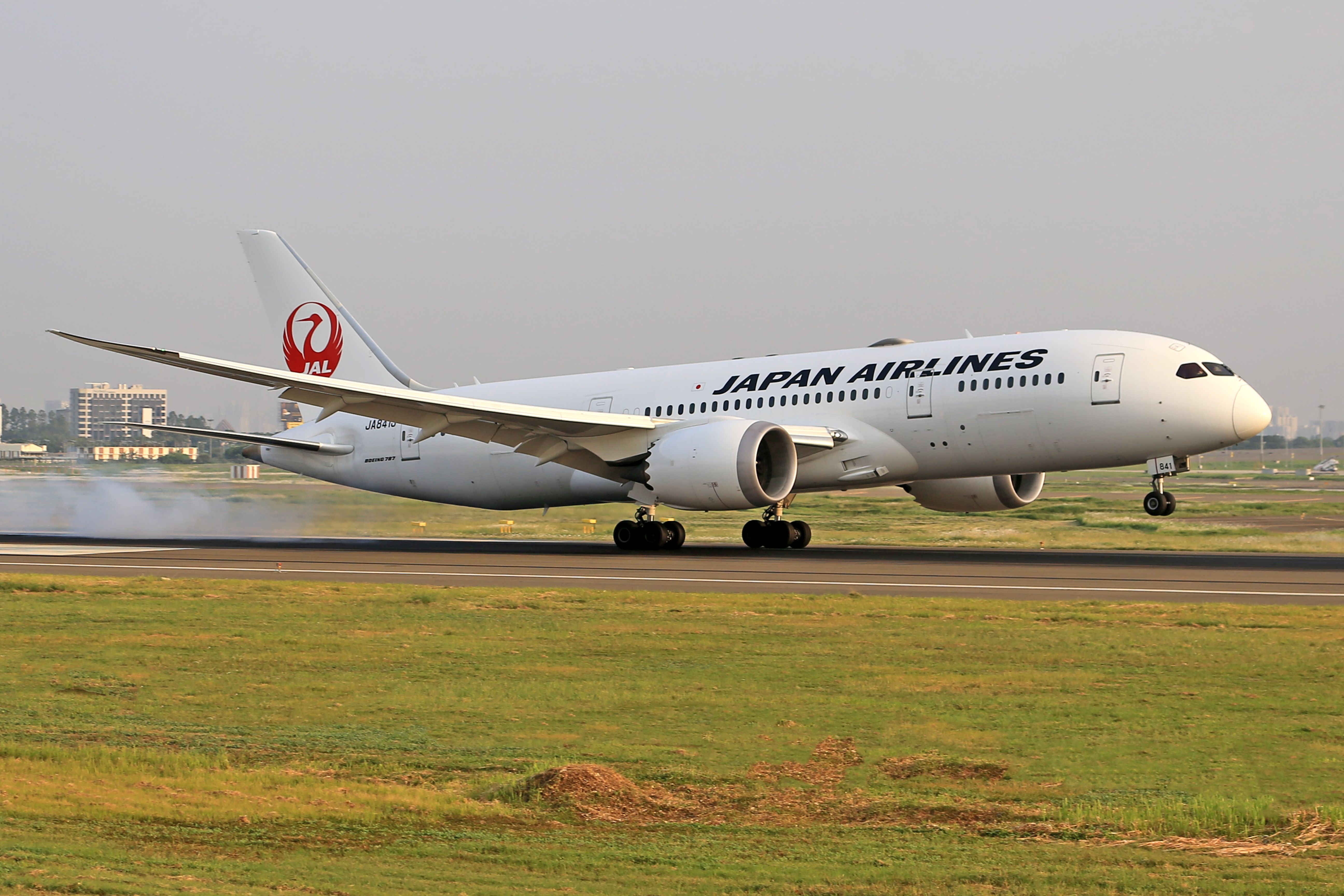 Japan Airlines Aircraft Taking Off · Free Stock Photo