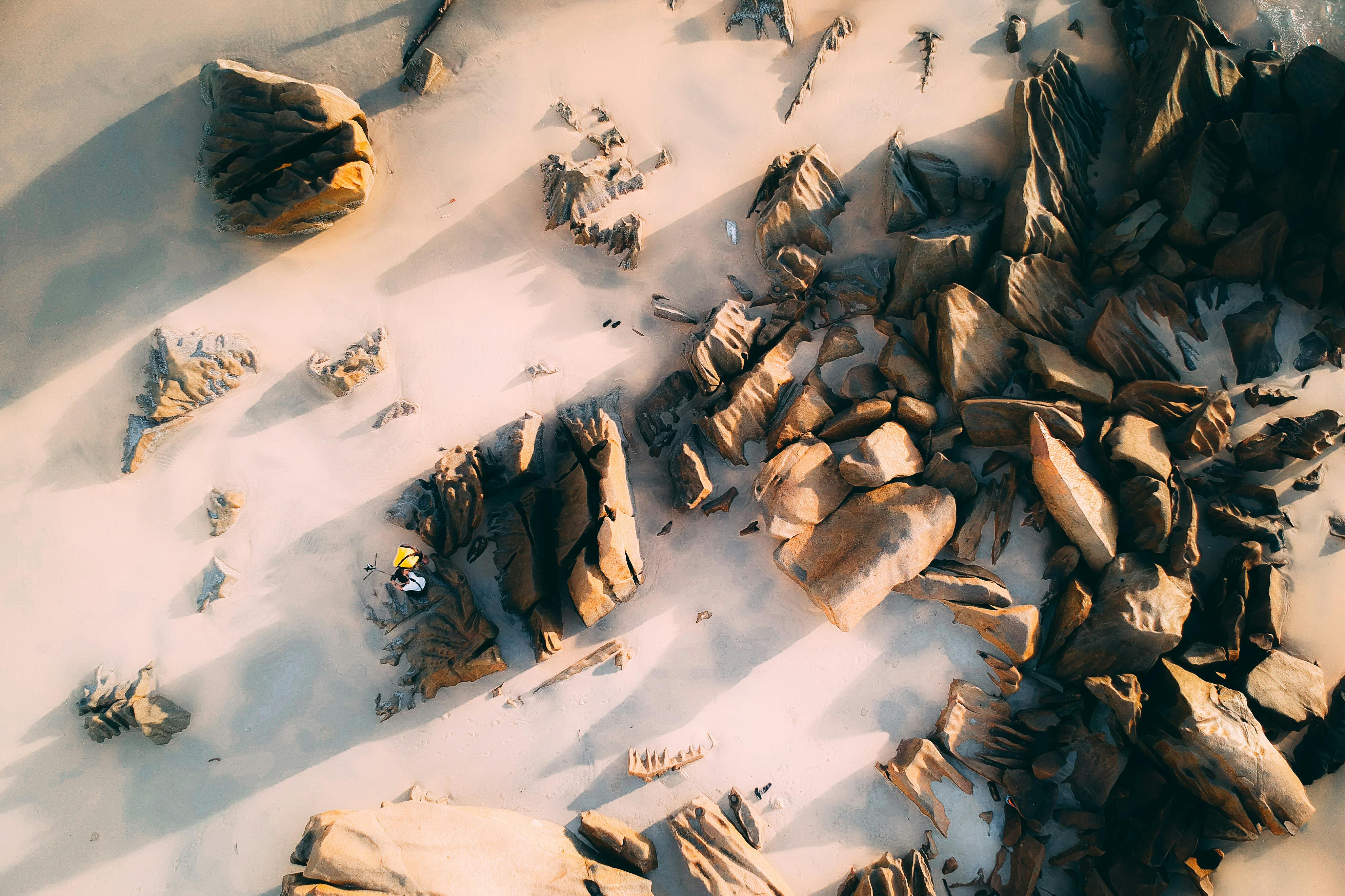Aerial View of Rocks · Free Stock Photo