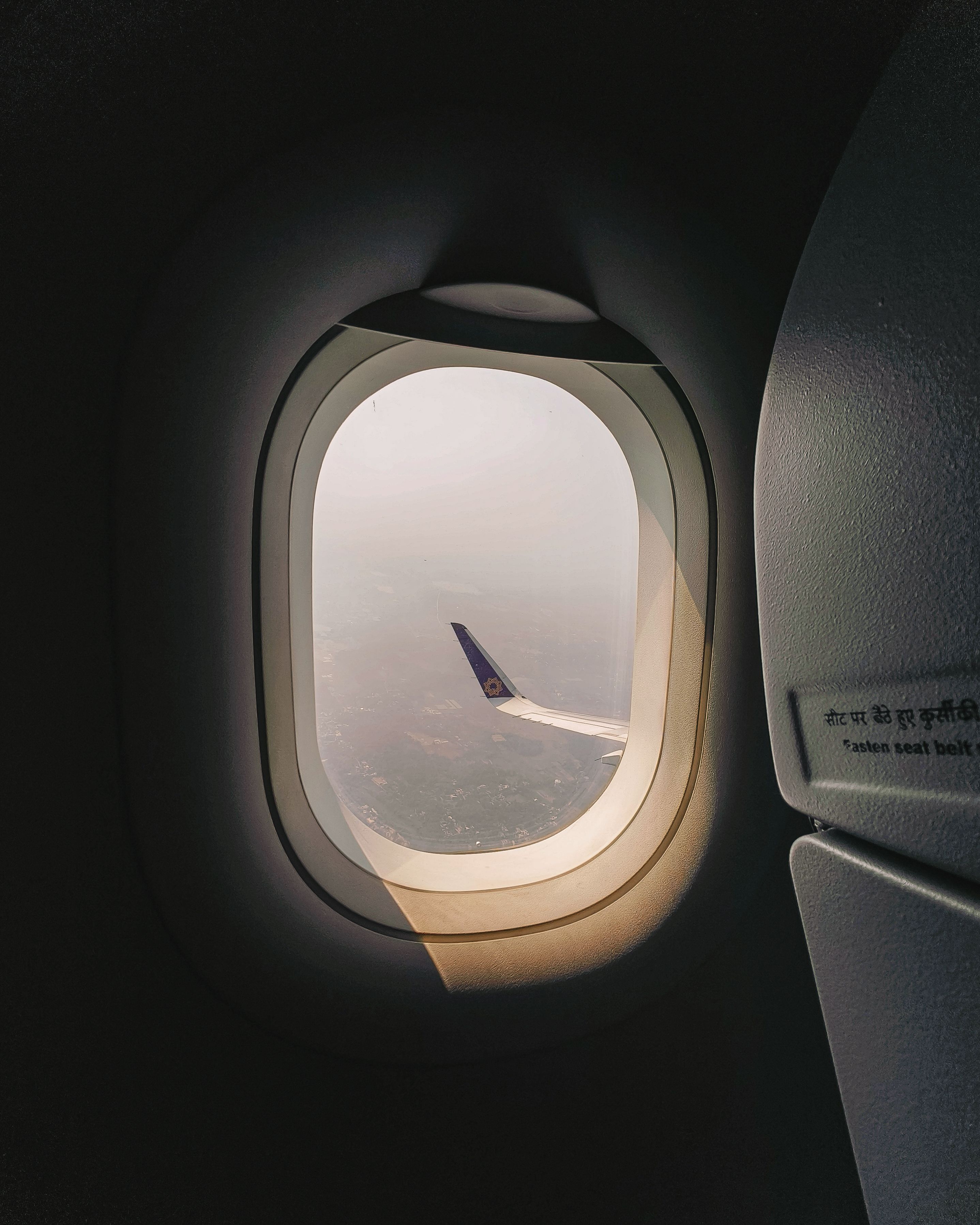 View from Plane Window · Free Stock Photo