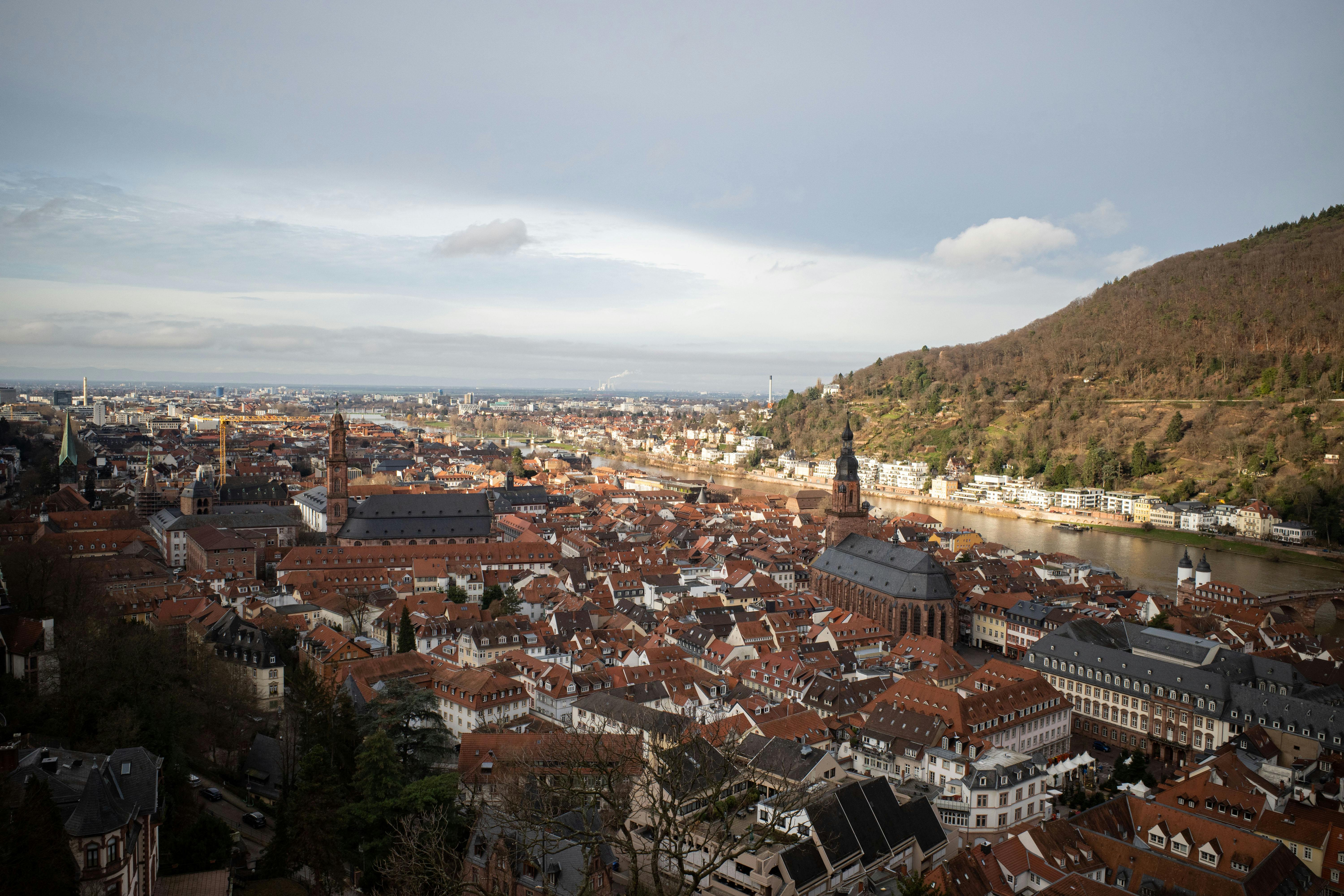 Aerial View of Heidenburg in Germany · Free Stock Photo