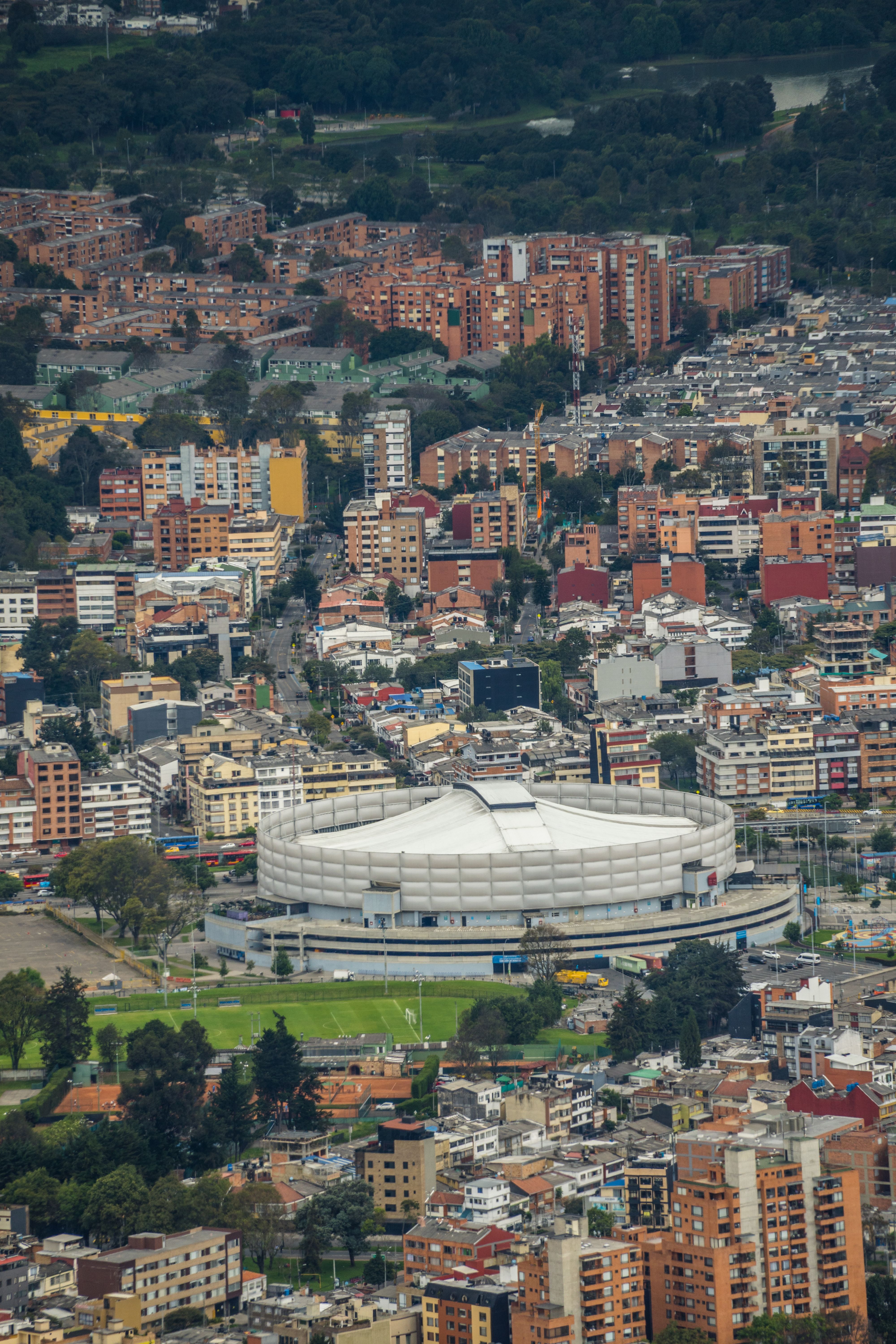 Stadium among Buildings in Bogota · Free Stock Photo