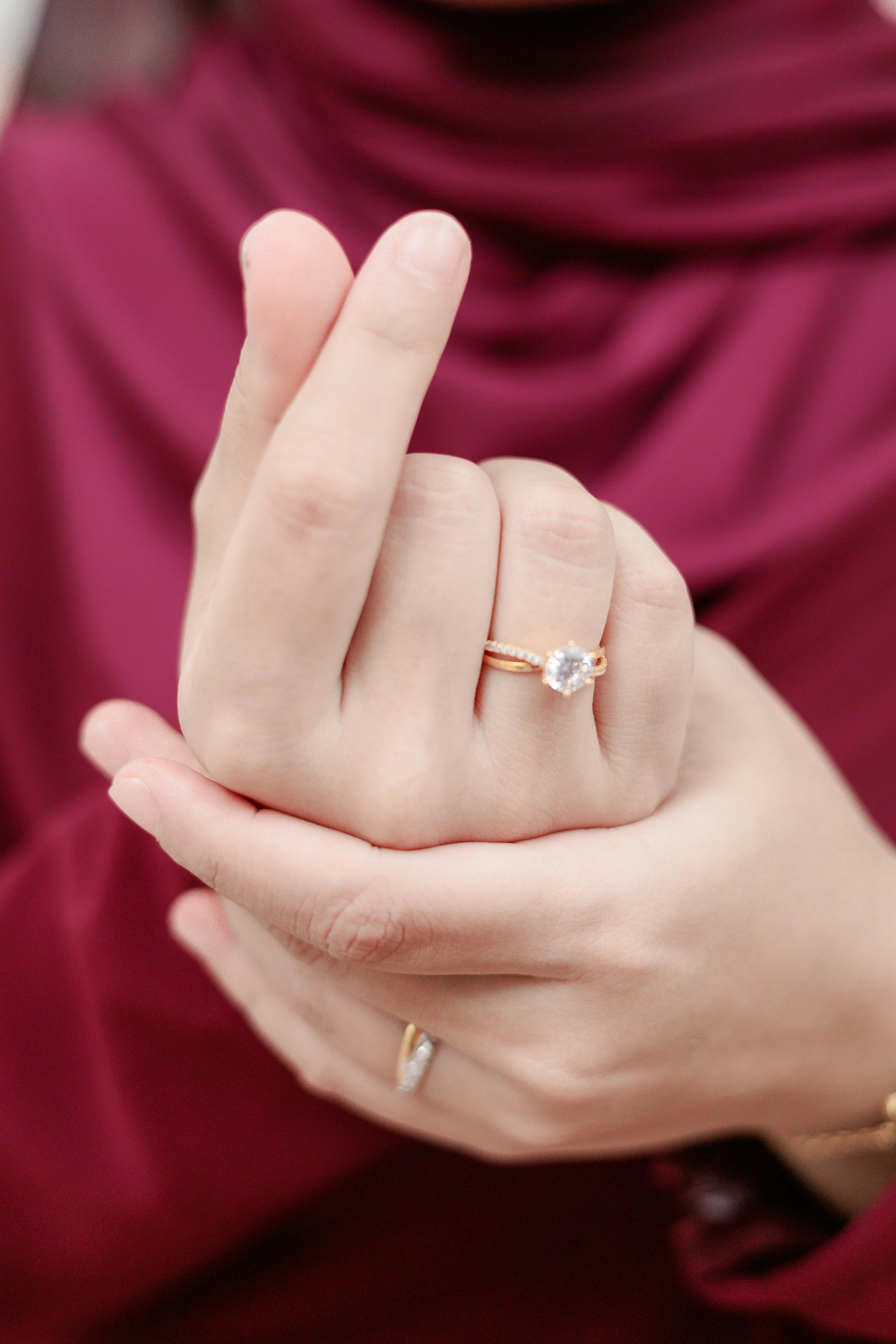 Ring on Woman Finger · Free Stock Photo