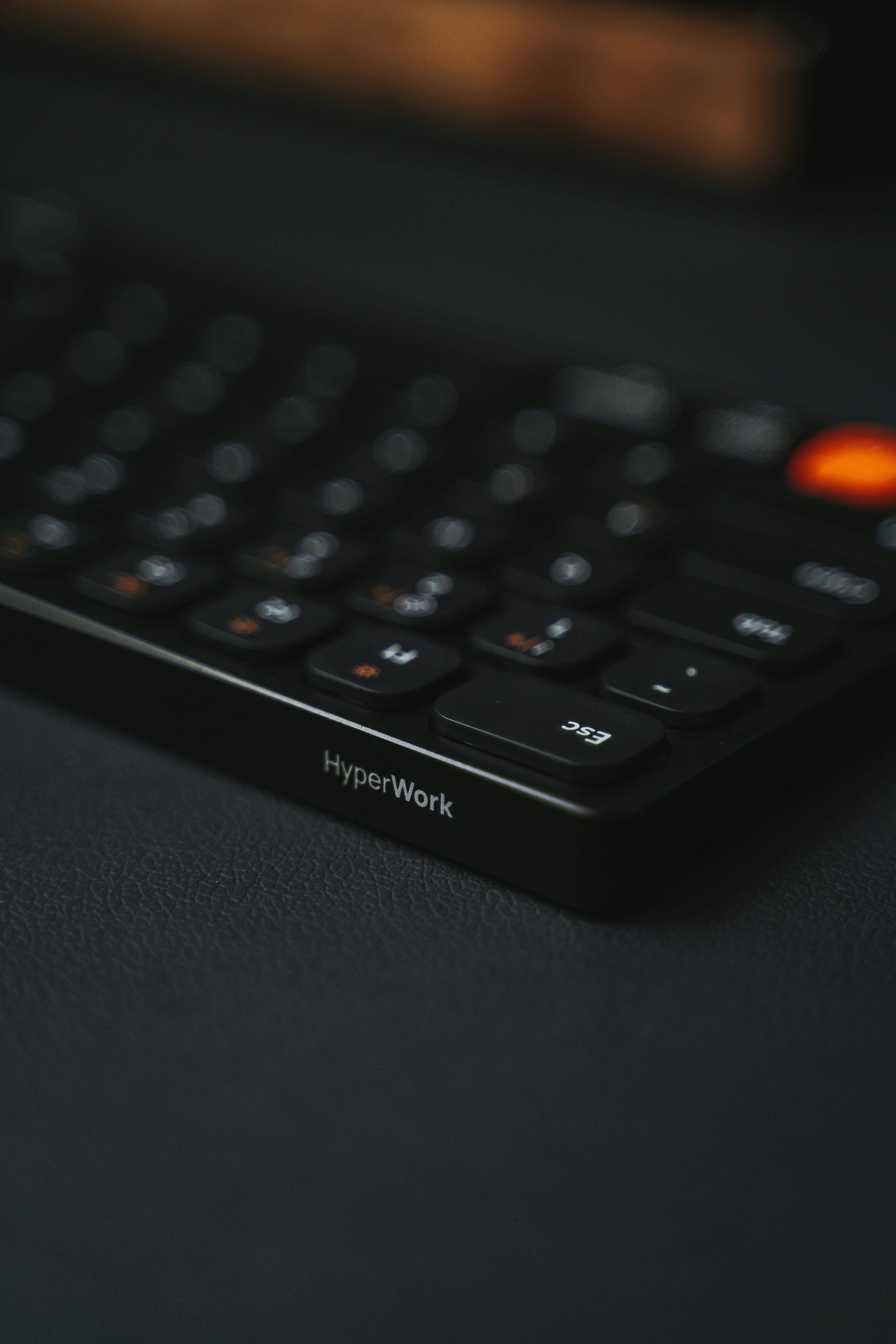 Close up of a Keyboard · Free Stock Photo