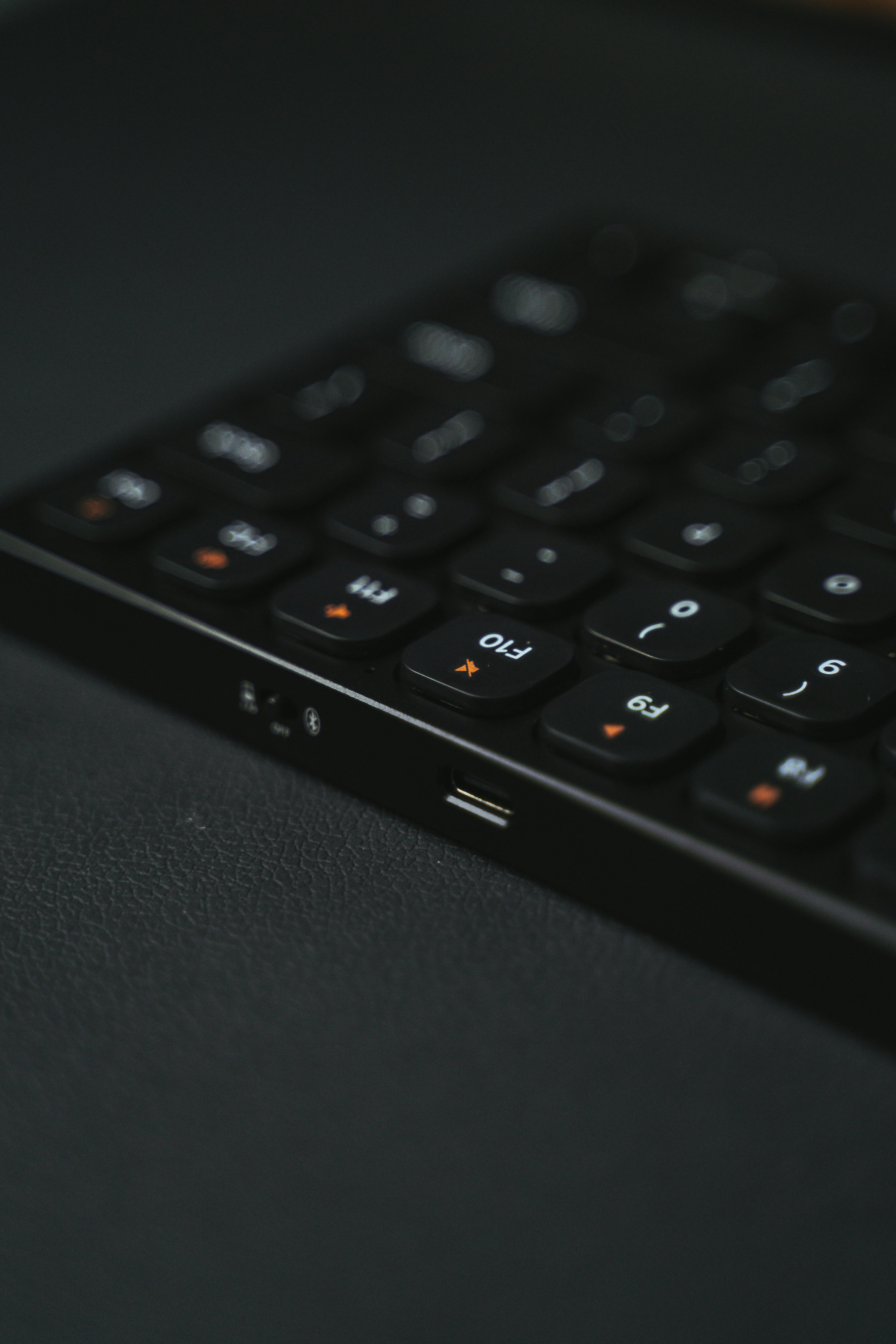 Top View Photo of White Keyboard · Free Stock Photo