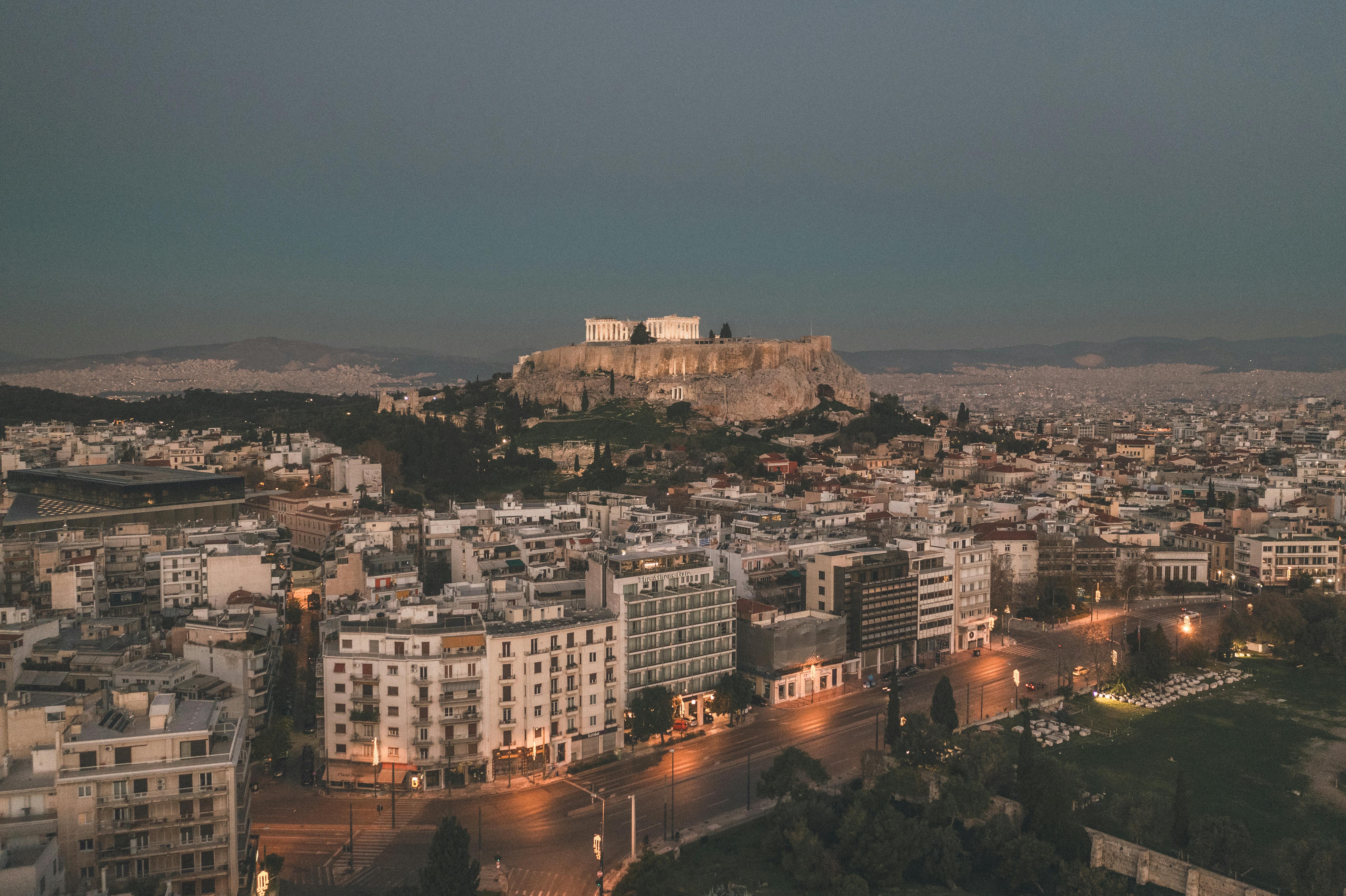 Acropolis over Athens · Free Stock Photo
