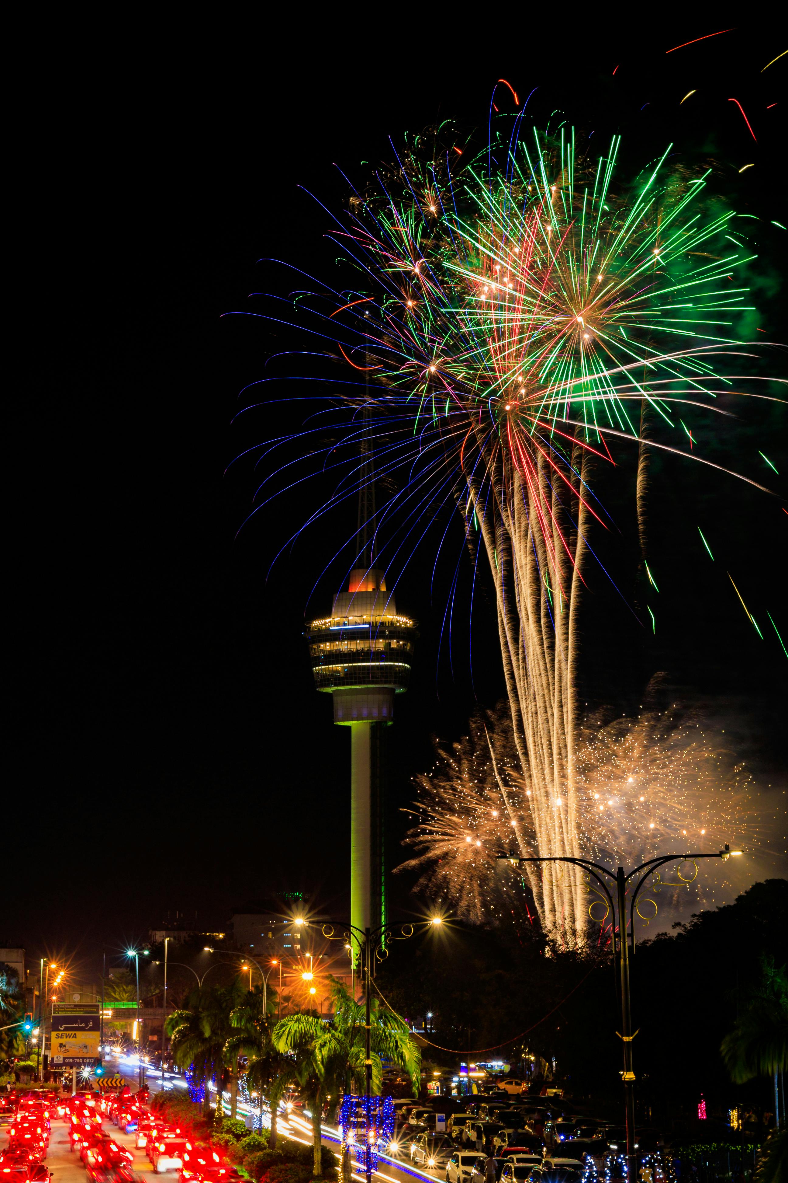 Fireworks next to Kuantan 188 · Free Stock Photo