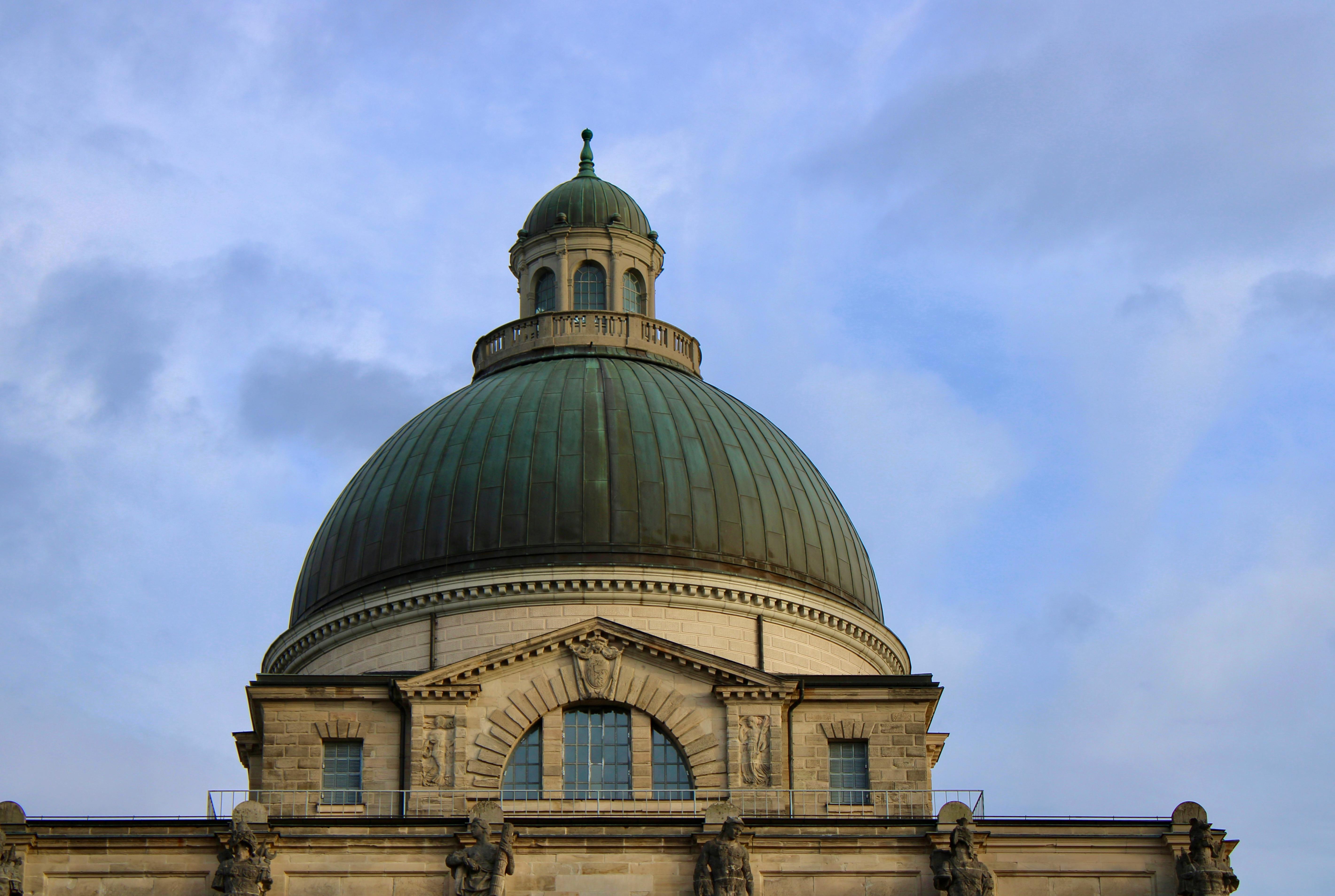 Dome of the Bavarian State Chancellery Building · Free Stock Photo