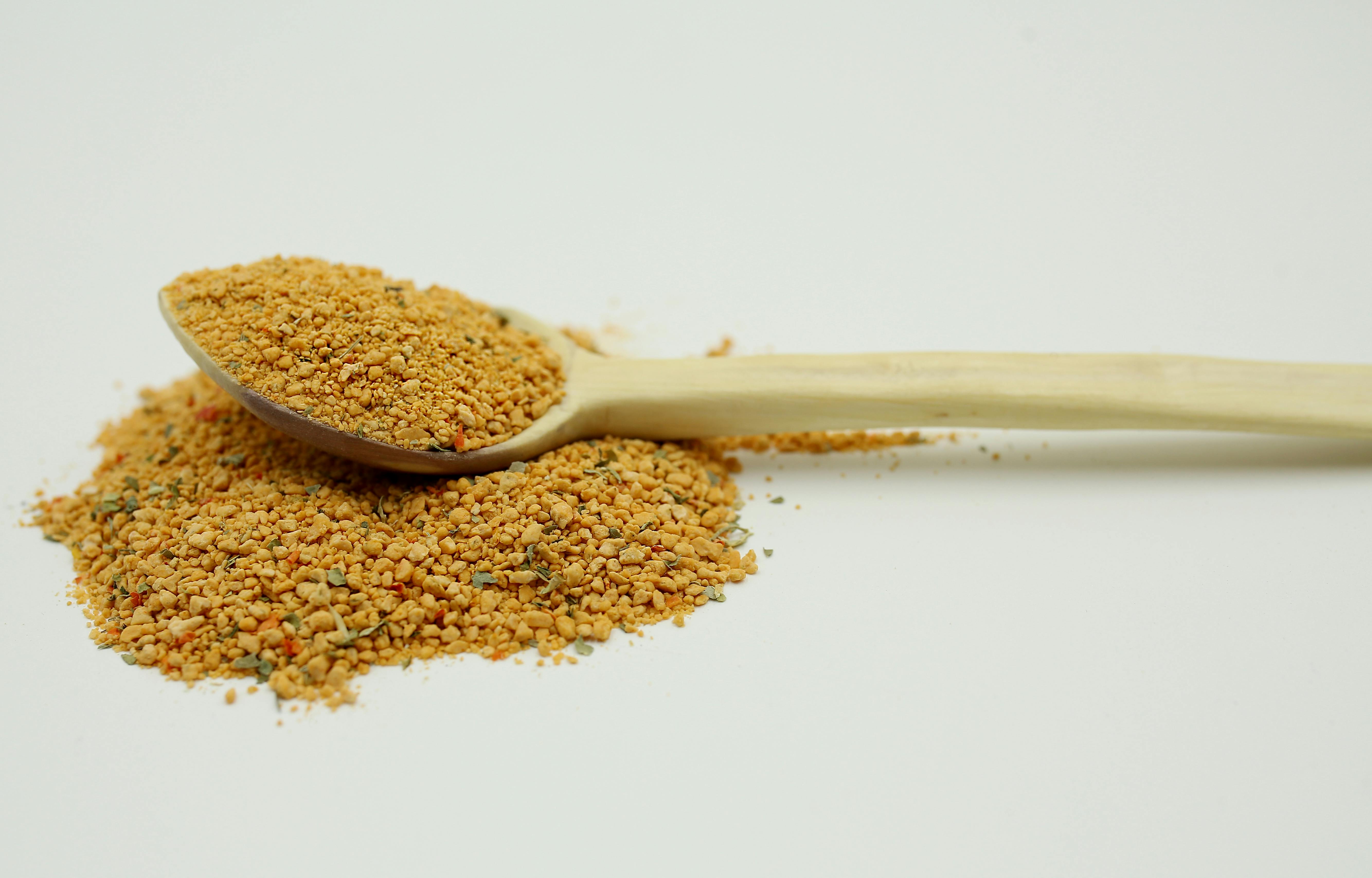 Side View of a Tablespoon of Bee Pollen · Free Stock Photo