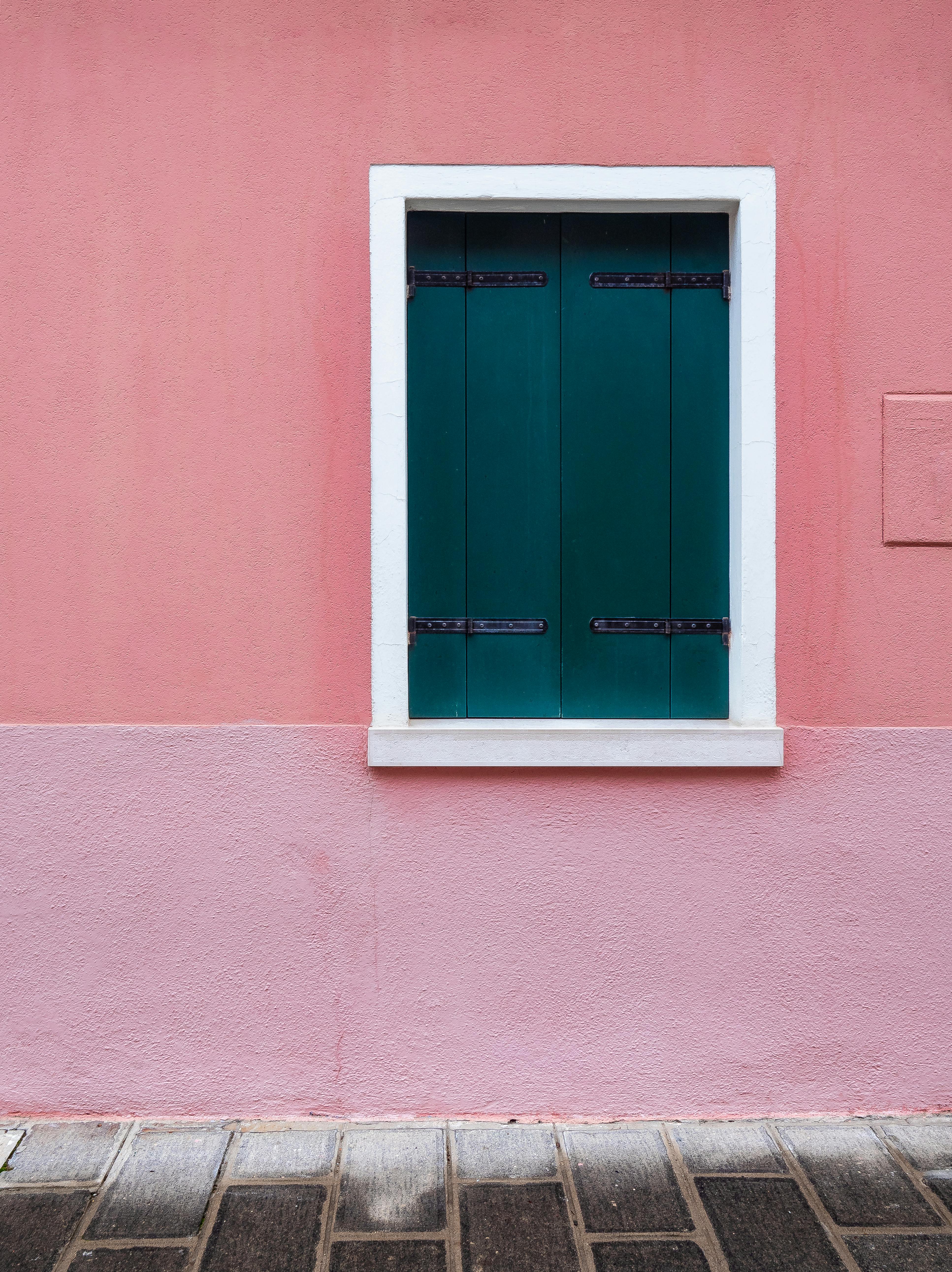 Window On Pink Wall · Free Stock Photo