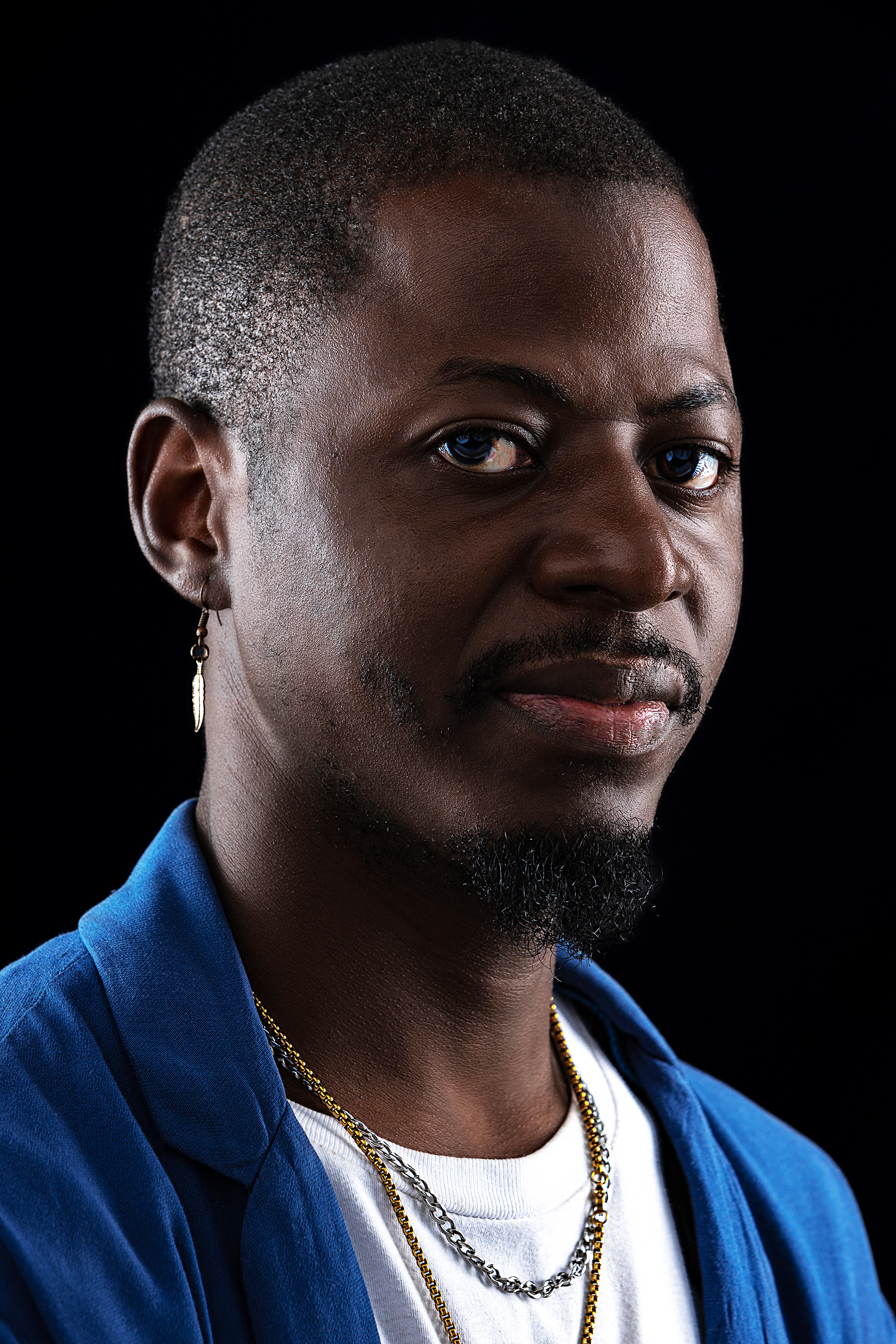 Portrait of Black Man on Studio Background · Free Stock Photo
