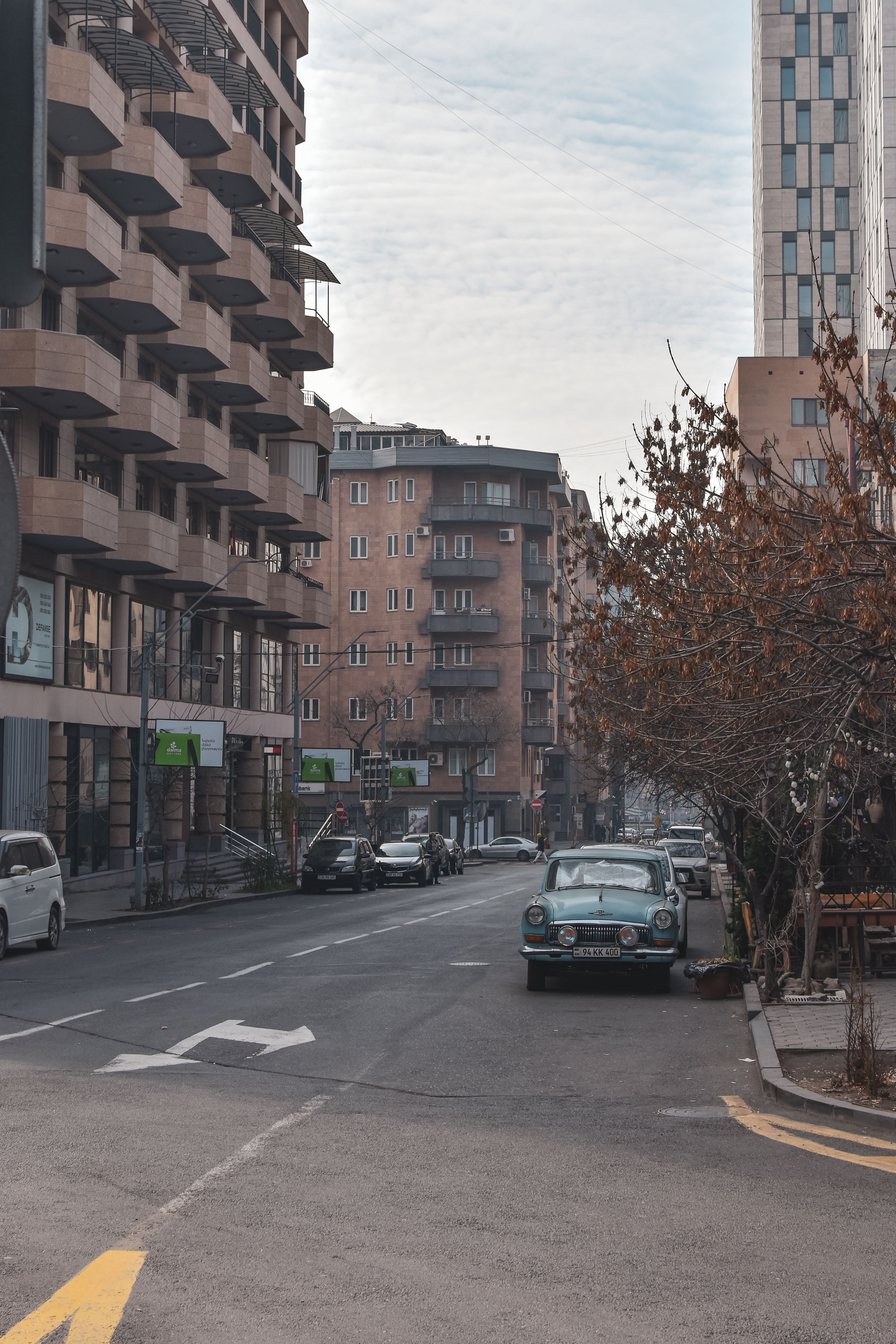 Cars Parked in Alley in Yerevan, Armenia · Free Stock Photo