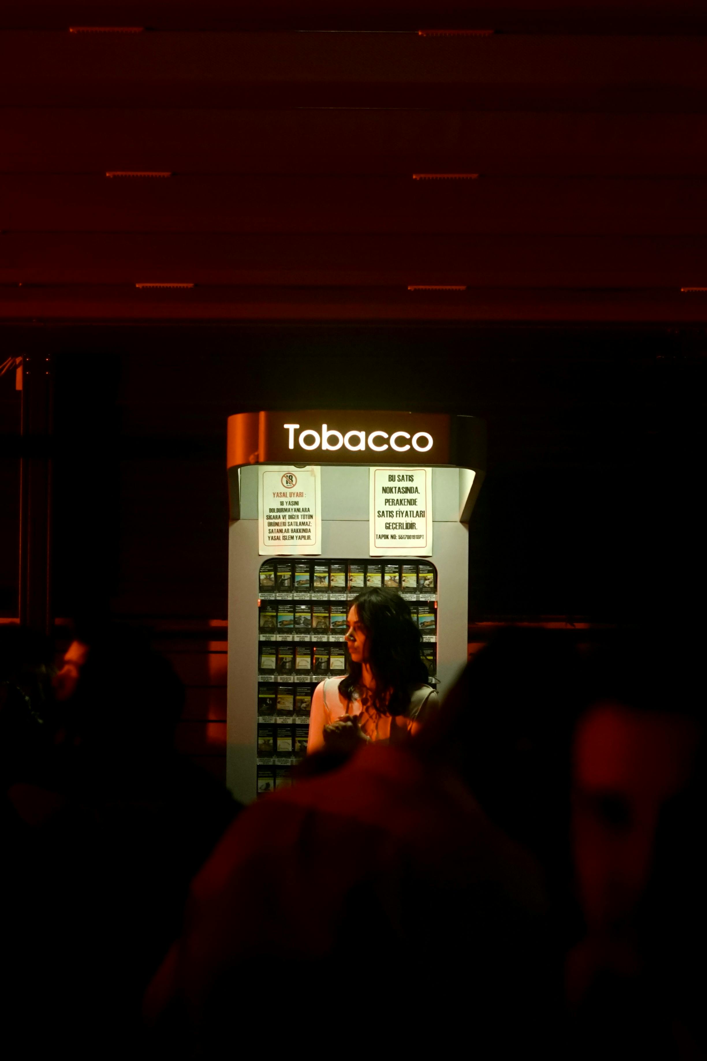 Illuminated Vending Machines on the Streets of a Japanese City · Free ...