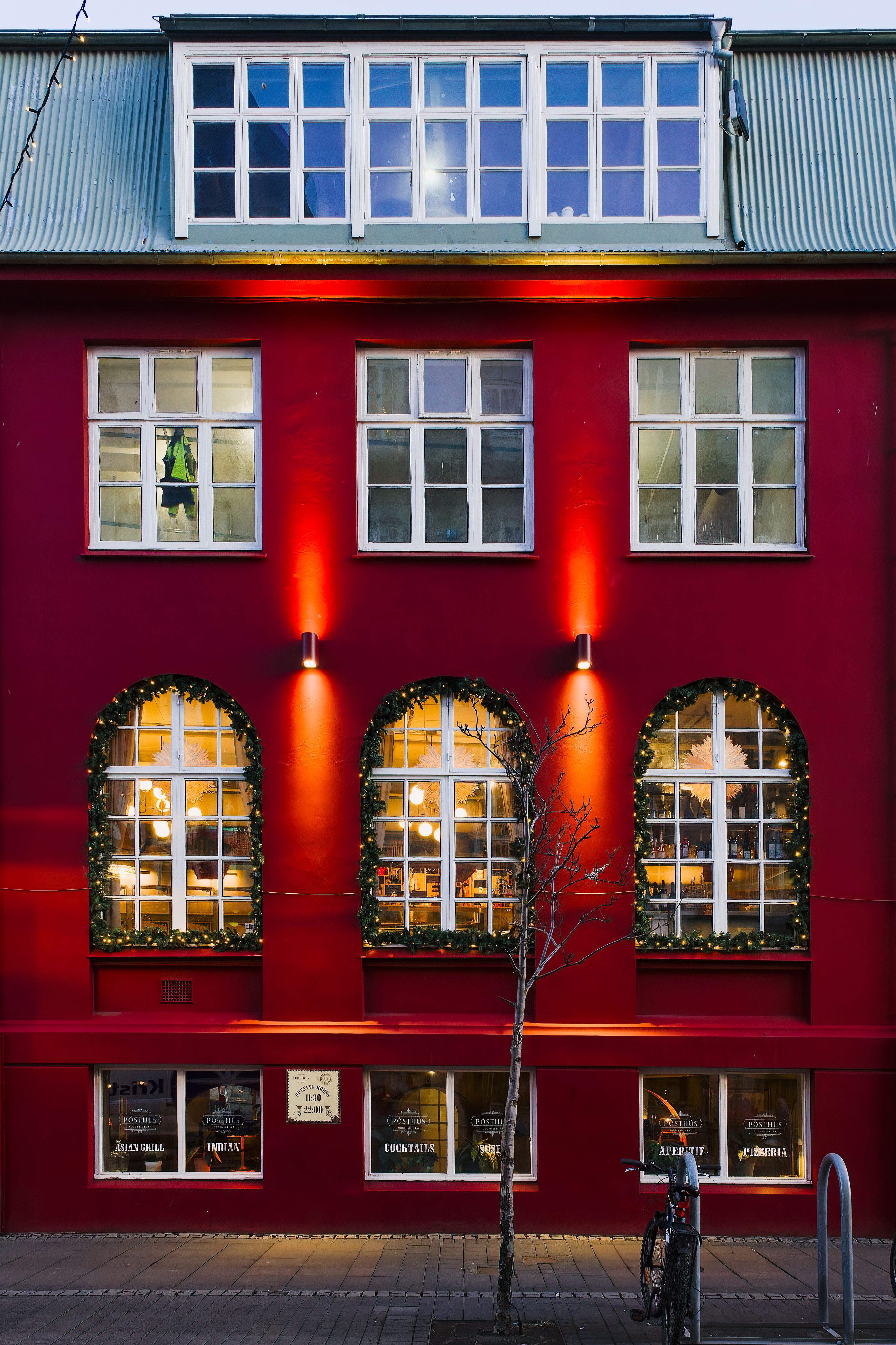 Exterior of a Red Building in Iceland · Free Stock Photo