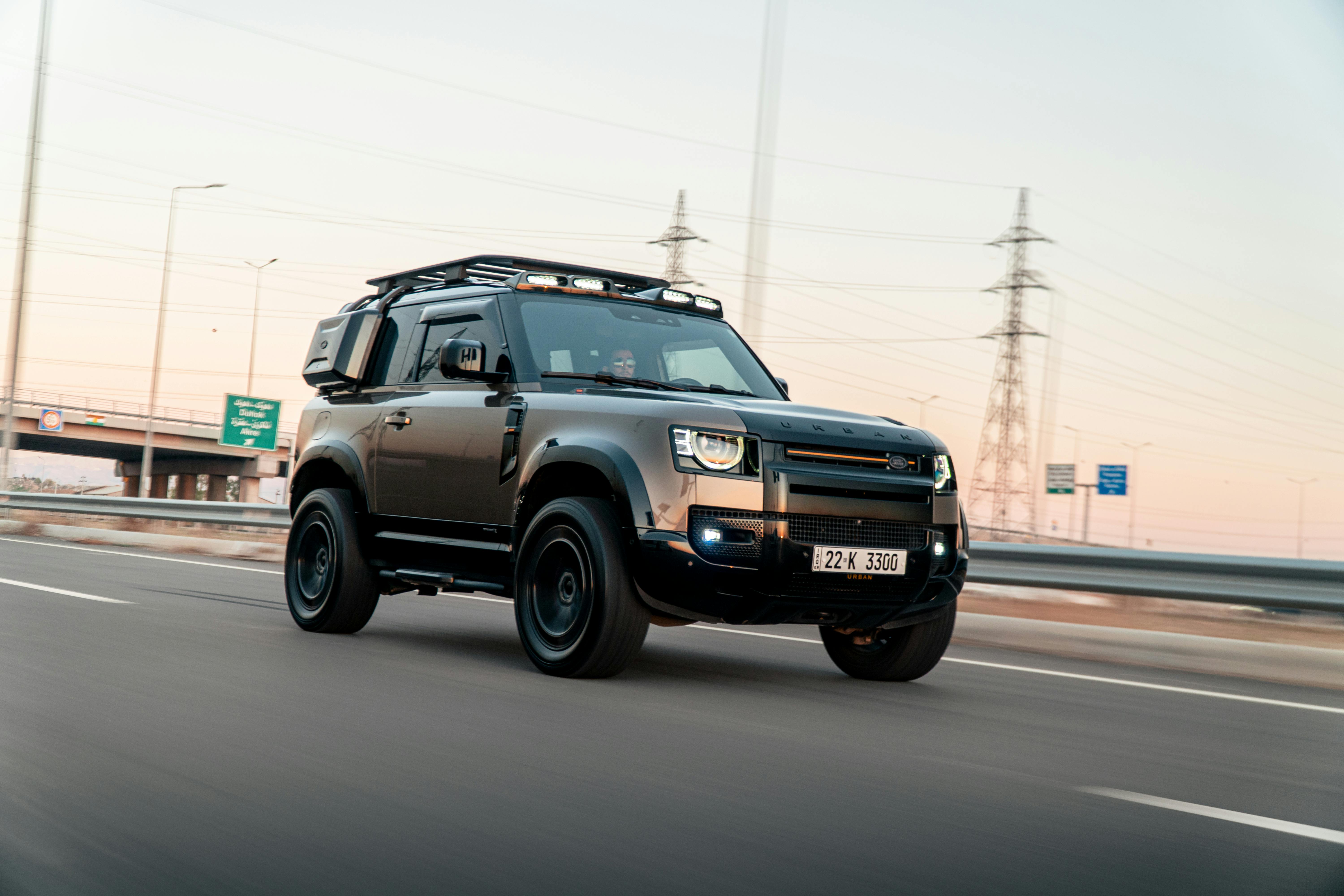 Land Rover Defender Urban on the Street · Free Stock Photo