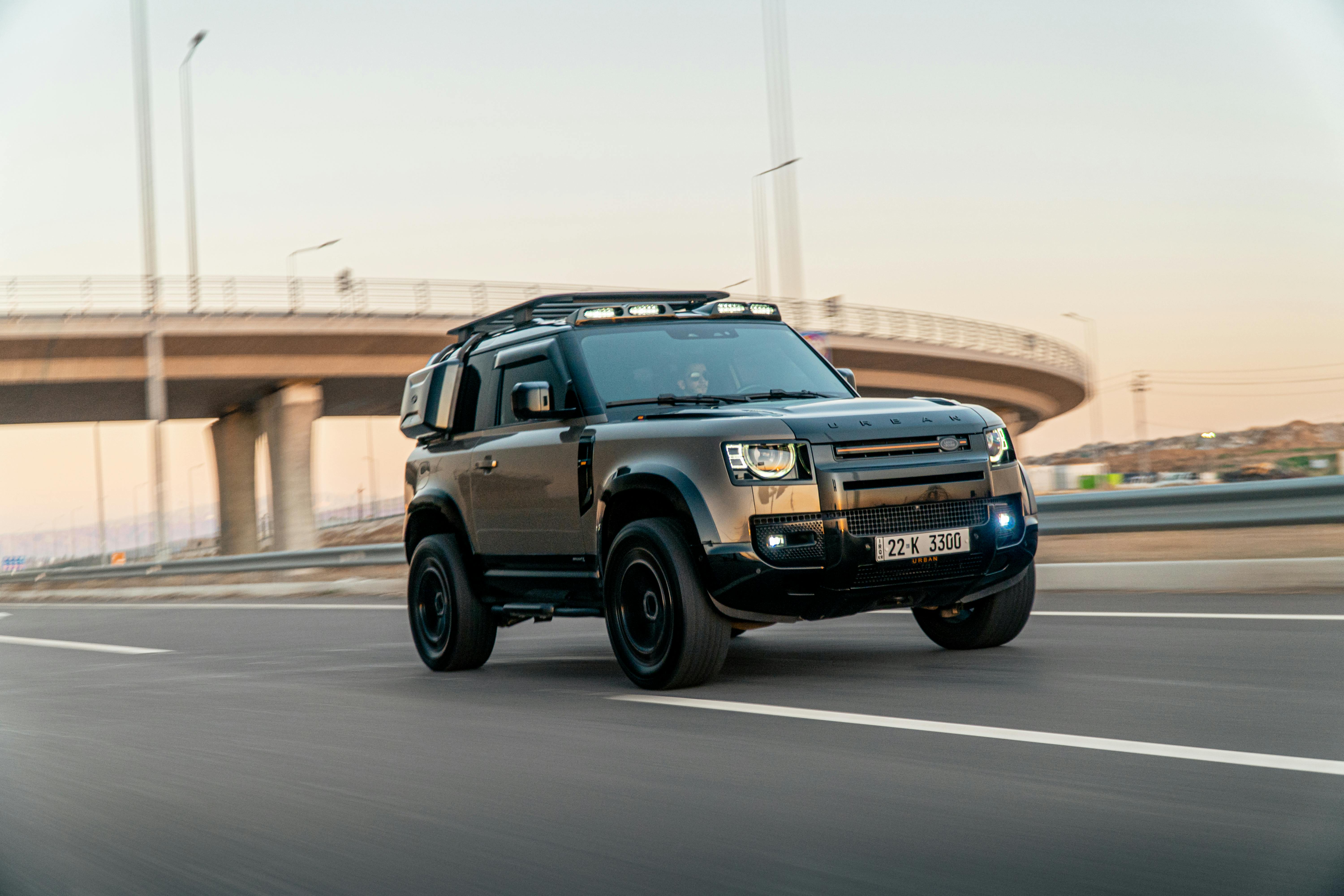 Land Rover Defender Urban on the Street · Free Stock Photo