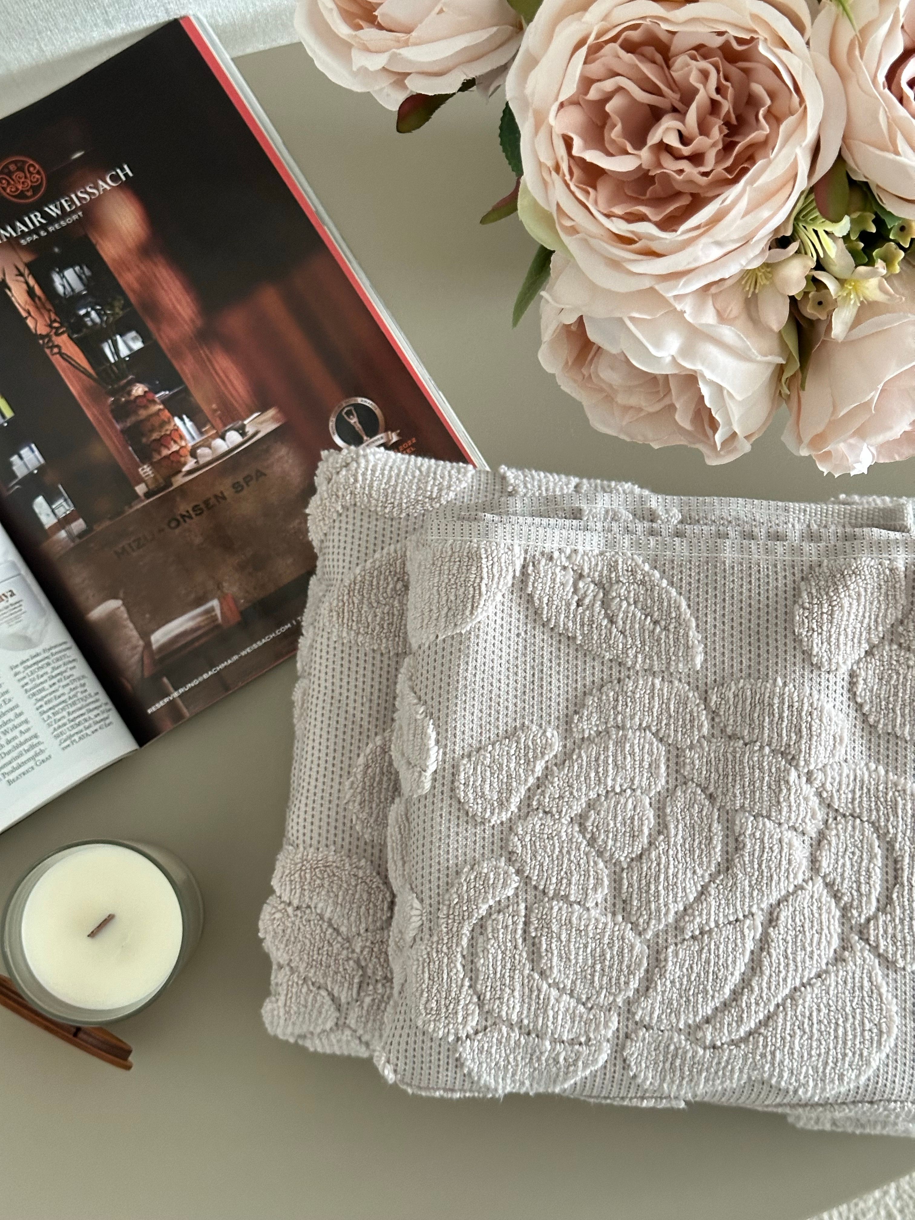 Flowers, Candle, Cloth and Magazine · Free Stock Photo