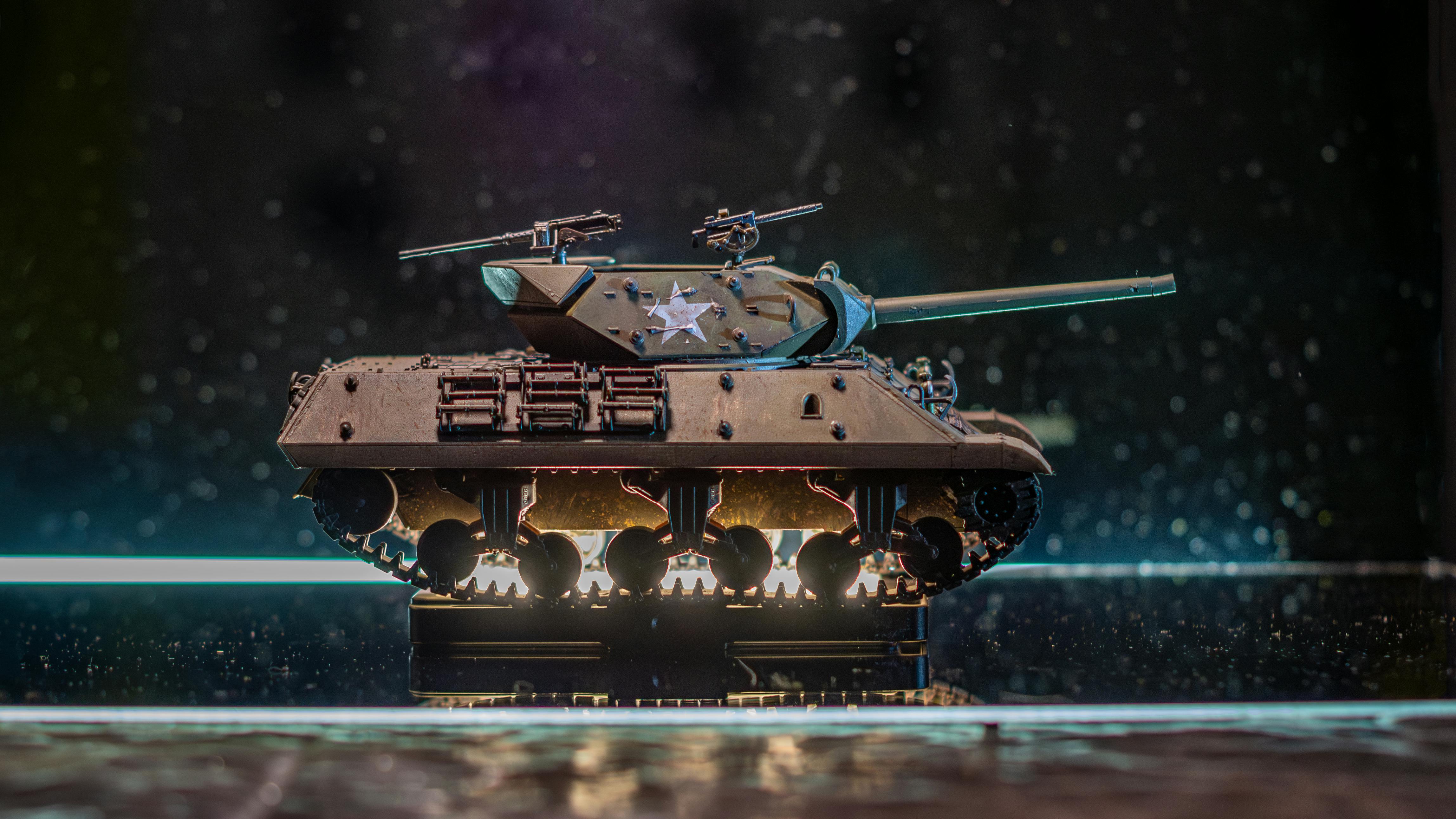 Model of a Military Tank · Free Stock Photo