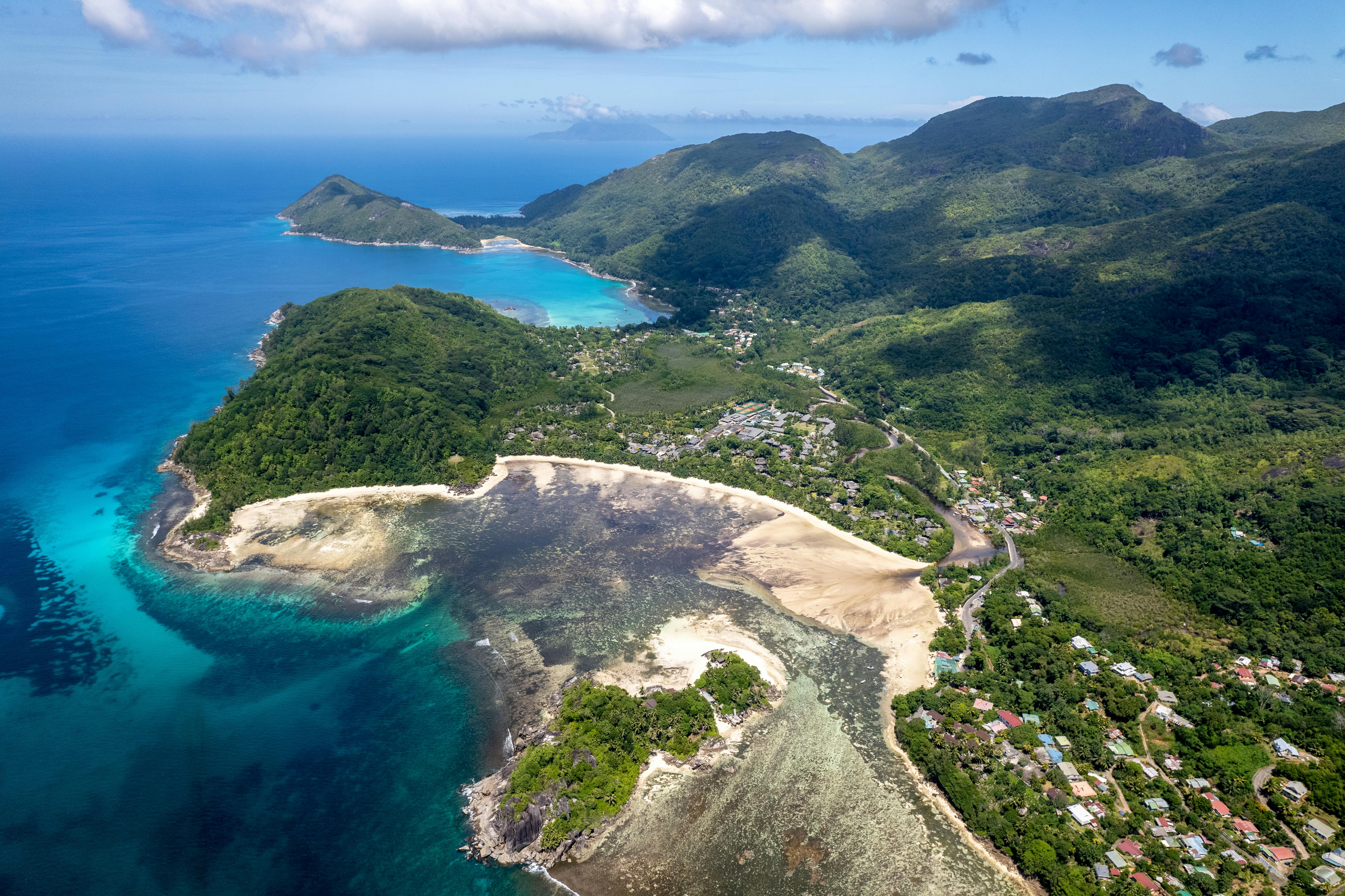 Aerial View of Mahe Island · Free Stock Photo