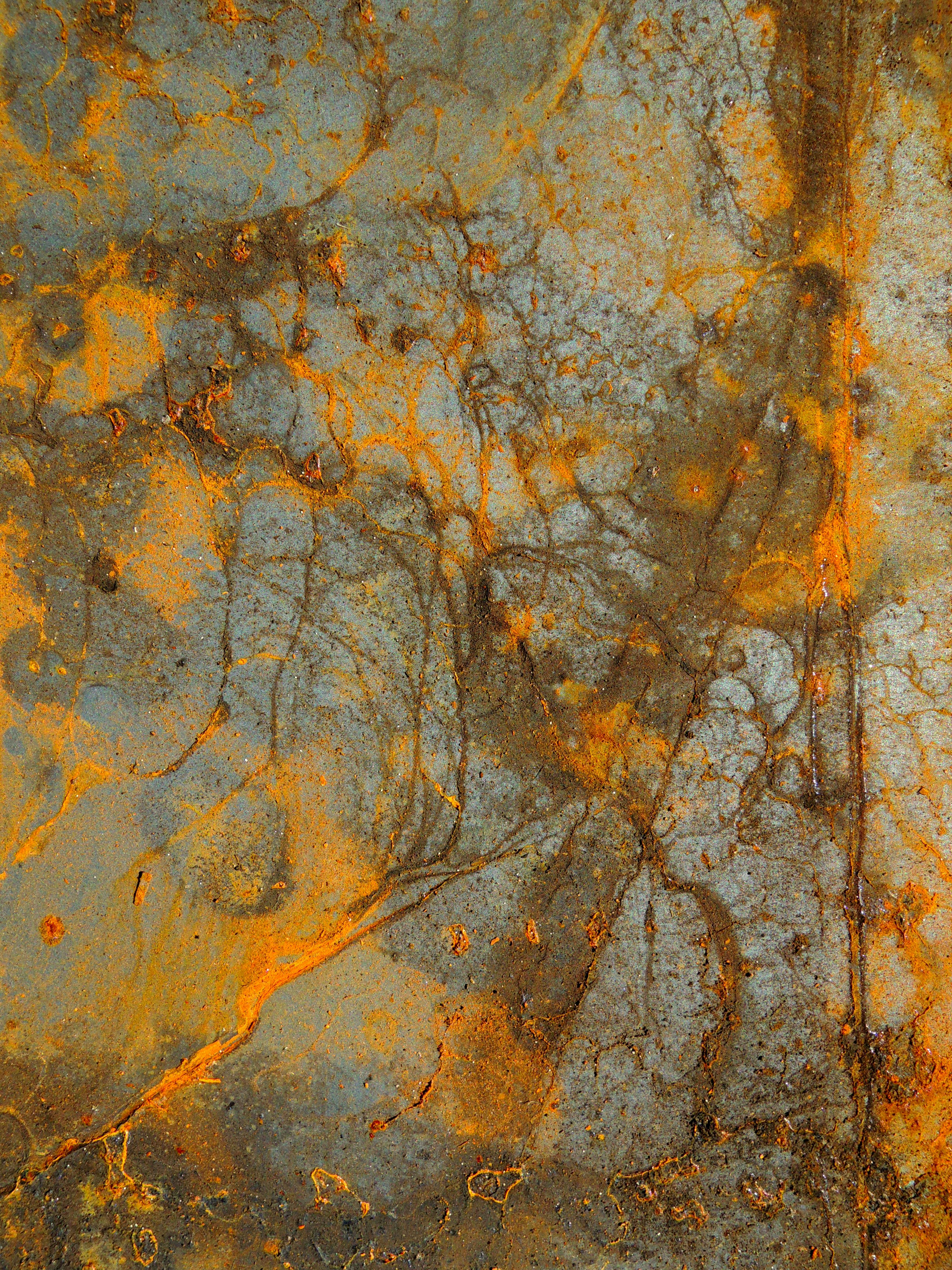 Rusty Stains on Surface · Free Stock Photo