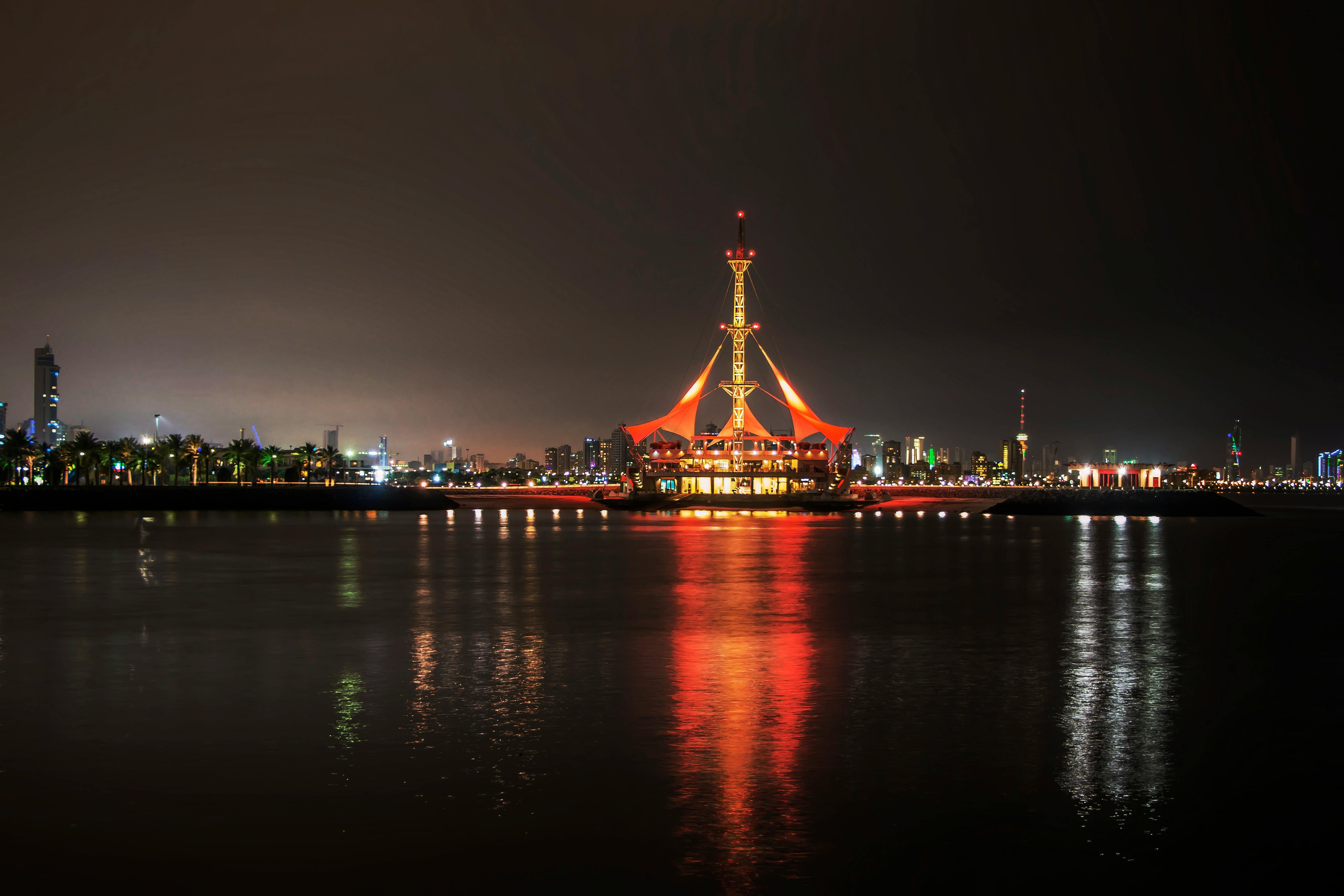 Kuwait Towers Night Photos, Download The BEST Free Kuwait Towers Night ...