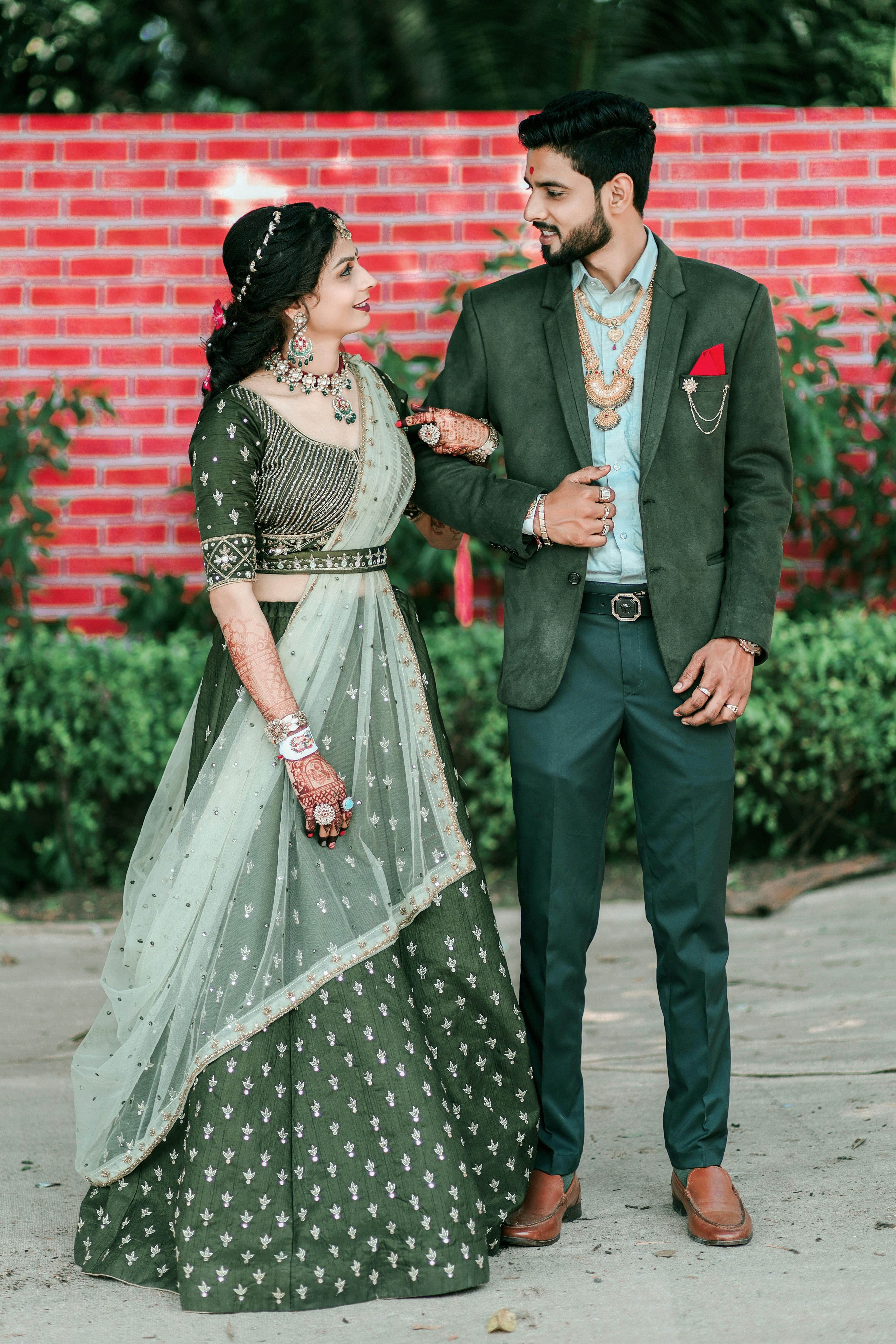 Traditional Wedding Indian Couple · Free Stock Photo