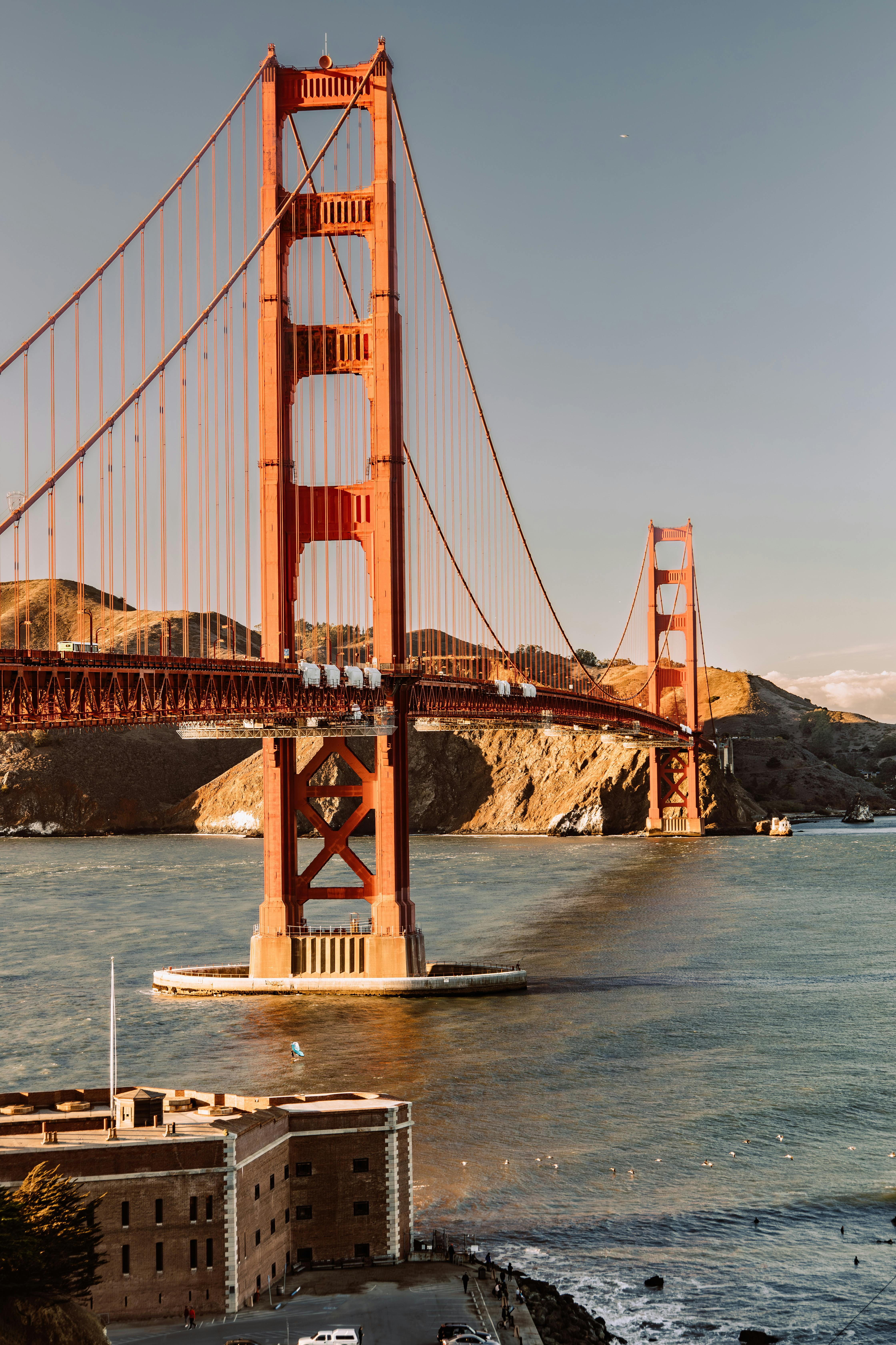 Aerial View of Golden Gate Bridge · Free Stock Photo