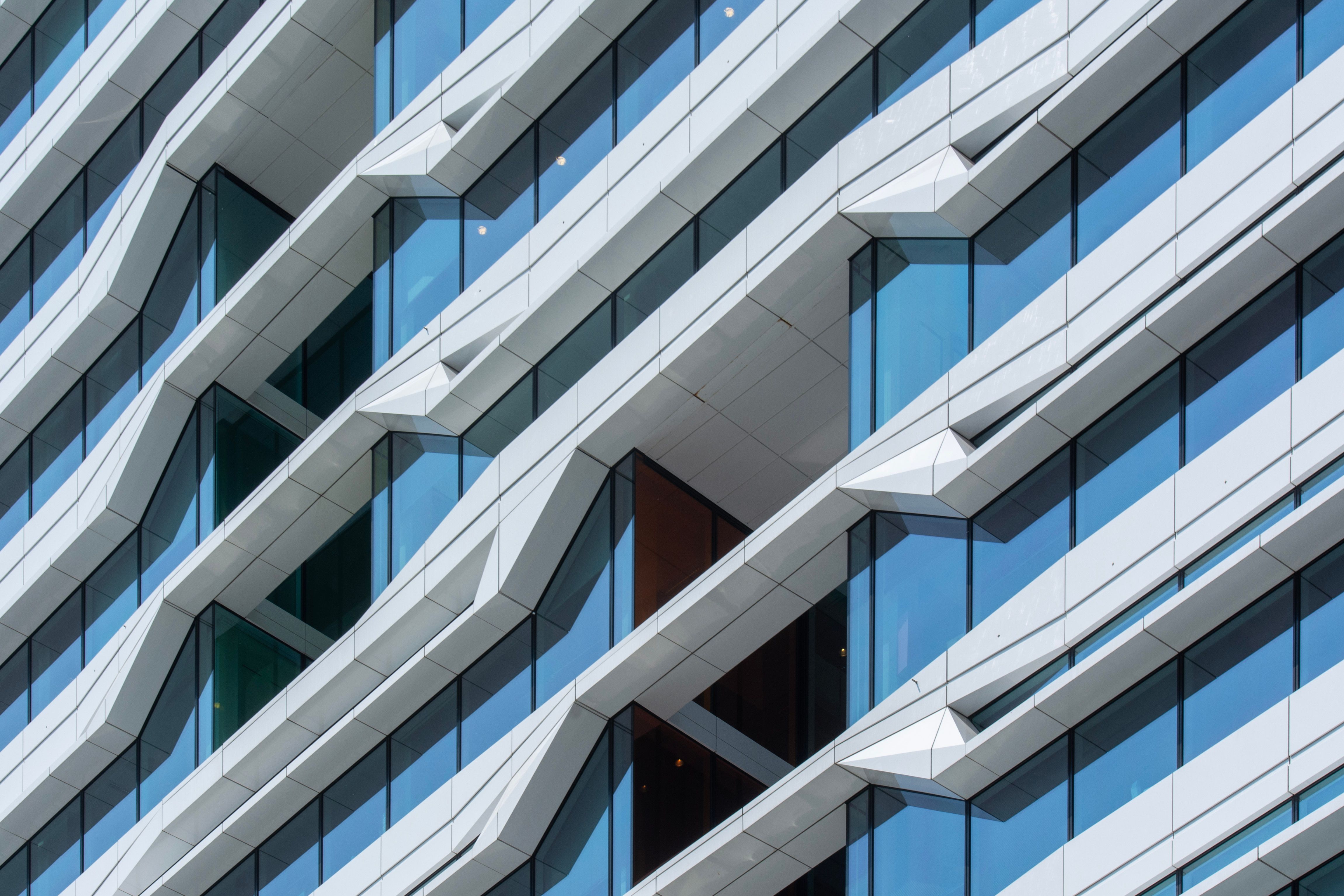 Facade of UNStudio Tower in Amsterdam · Free Stock Photo