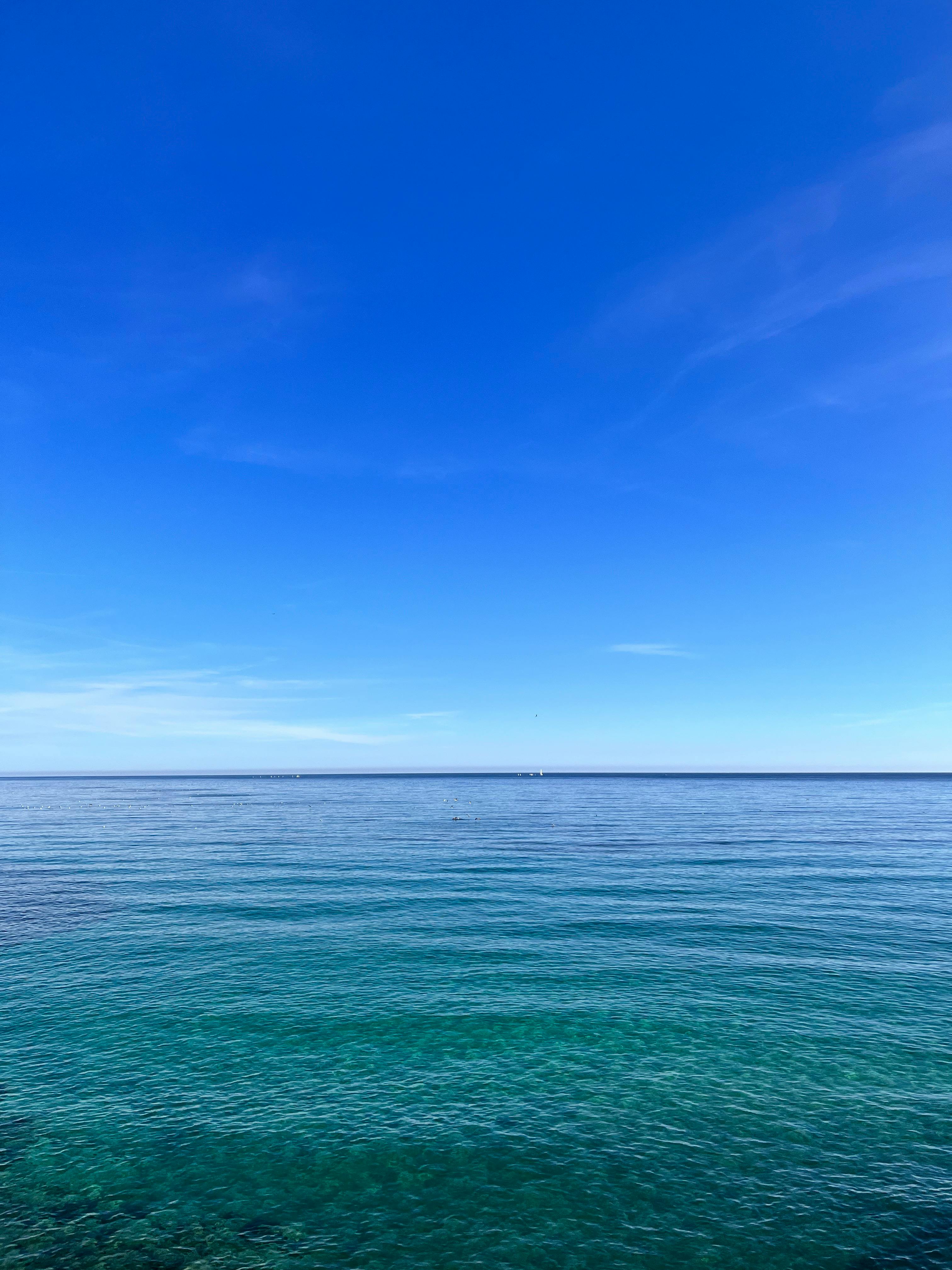 Foto de stock gratuita sobre agua, blue, cielo, cielo azul, mar, tiro ...