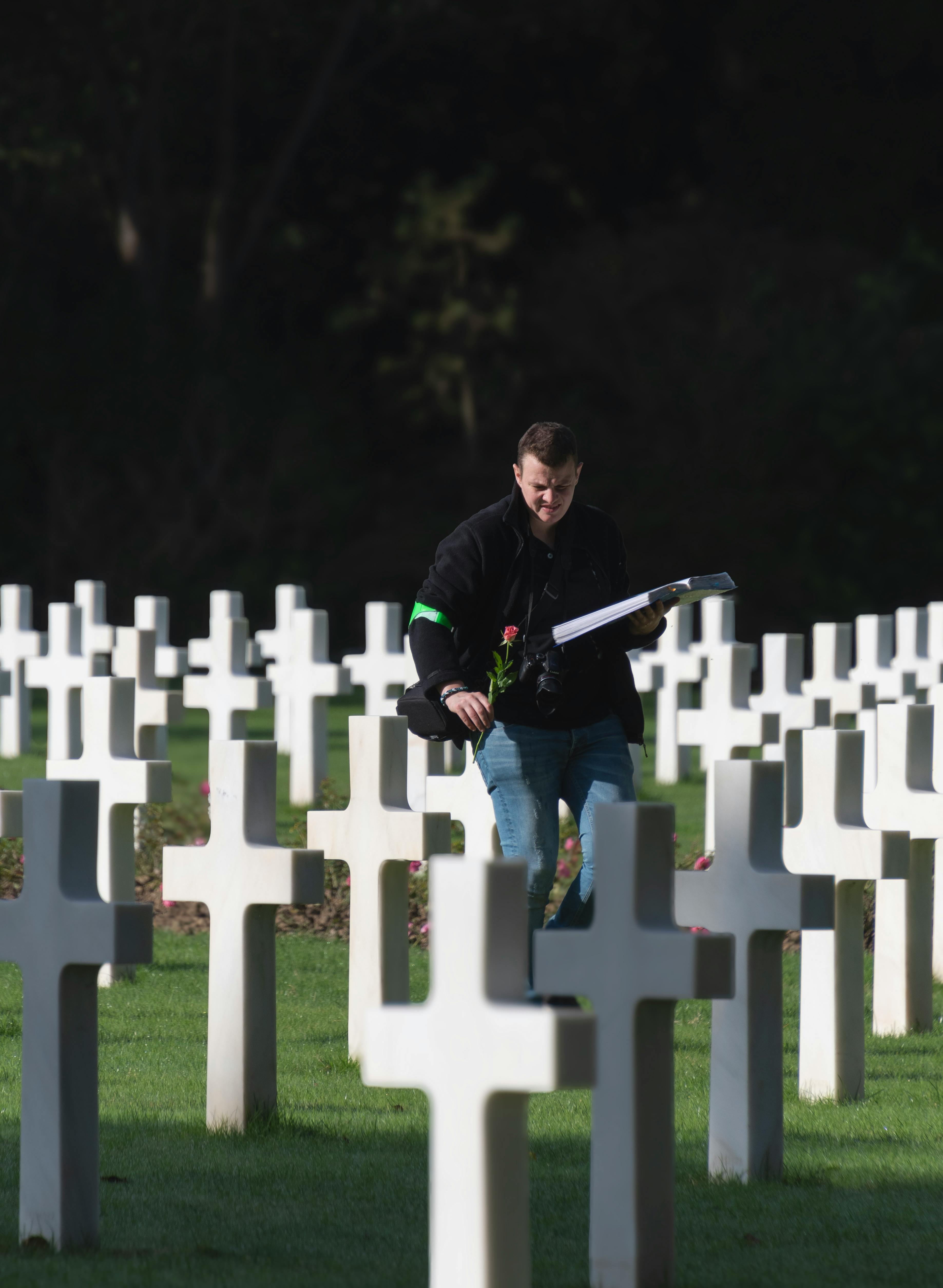 Landscape of Graveyard · Free Stock Photo