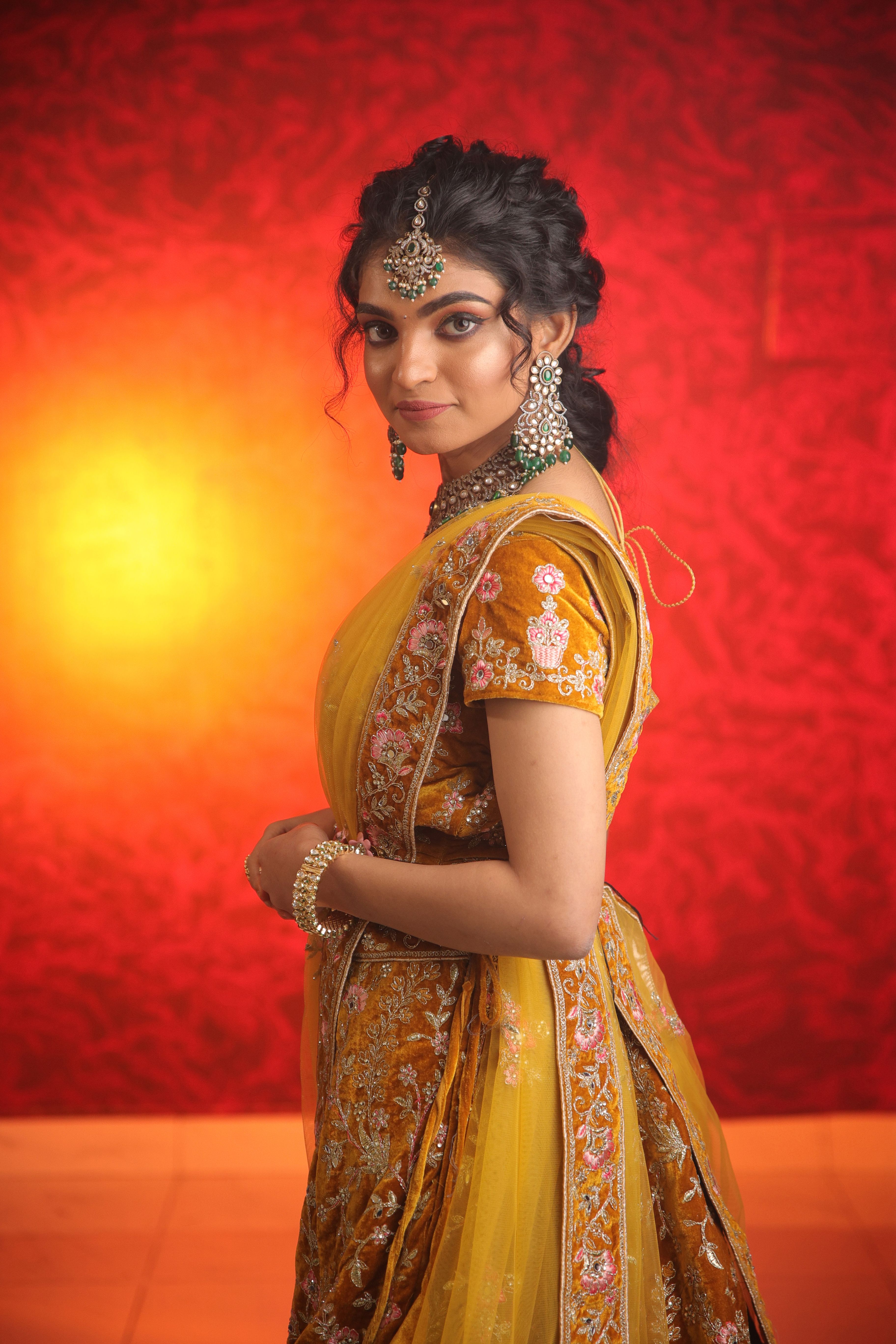 Beautiful Woman in Traditional Dress · Free Stock Photo