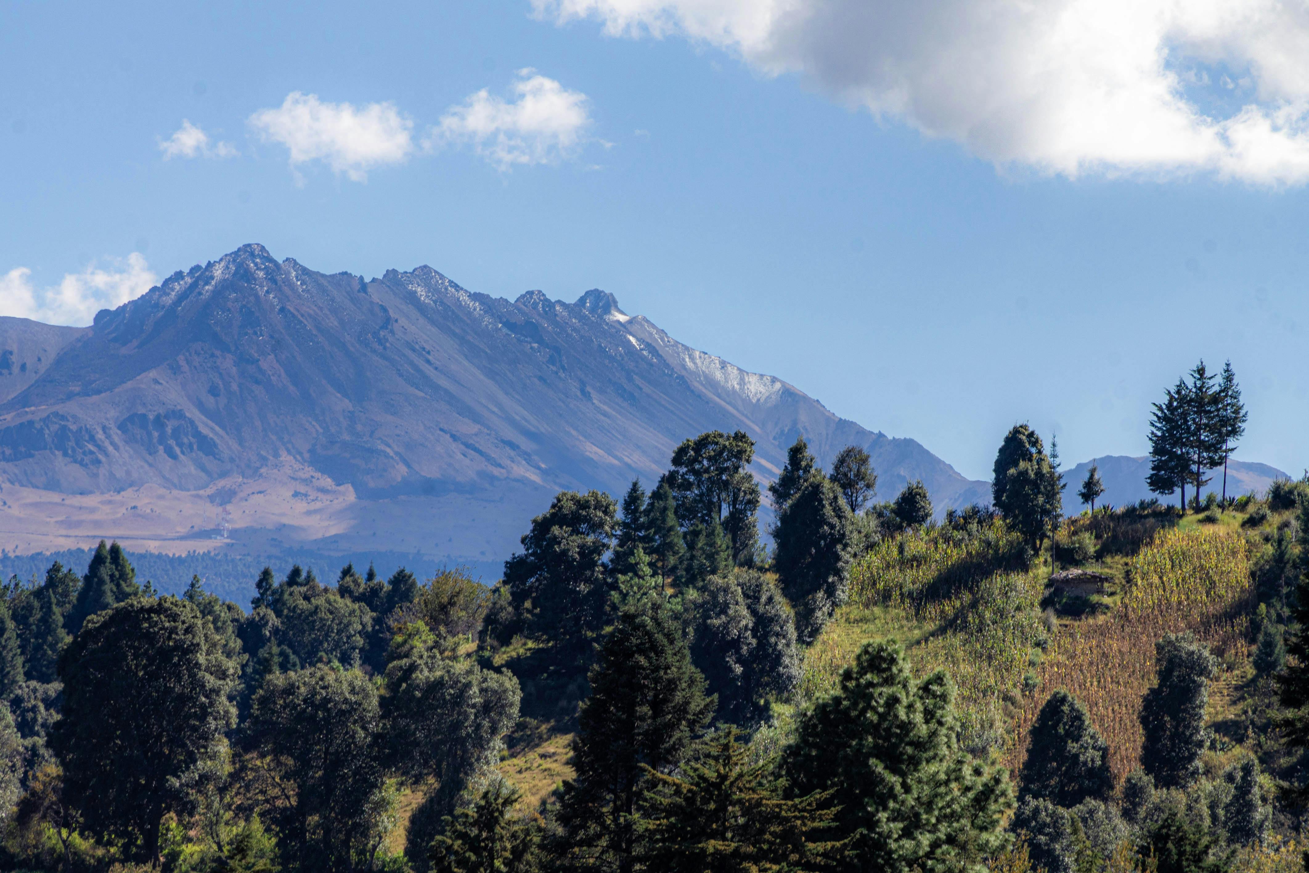 Landscape of a Lake and Mountains in Zitacuaro, Michoacan, Mexico ...