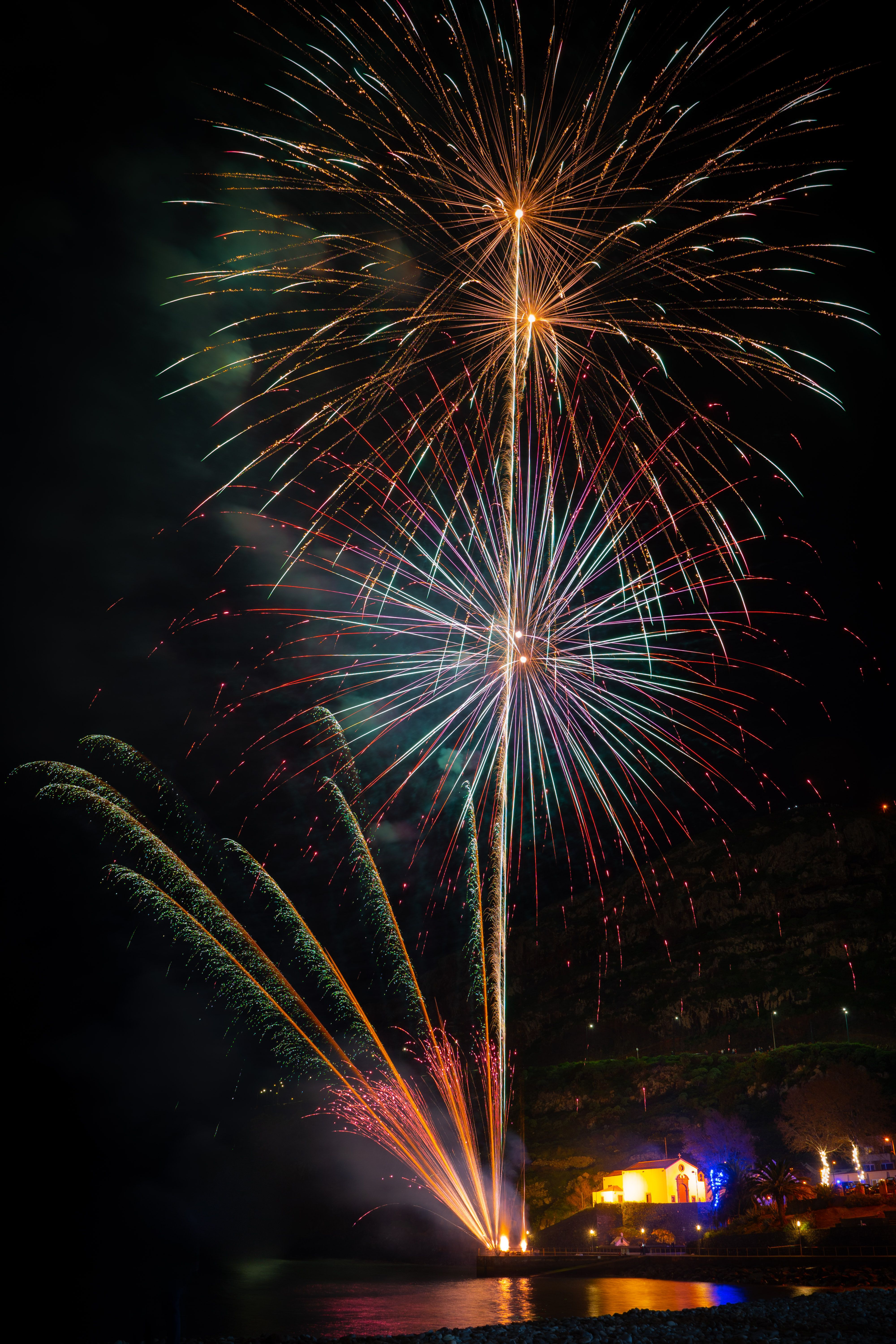 View of a Firework Display · Free Stock Photo
