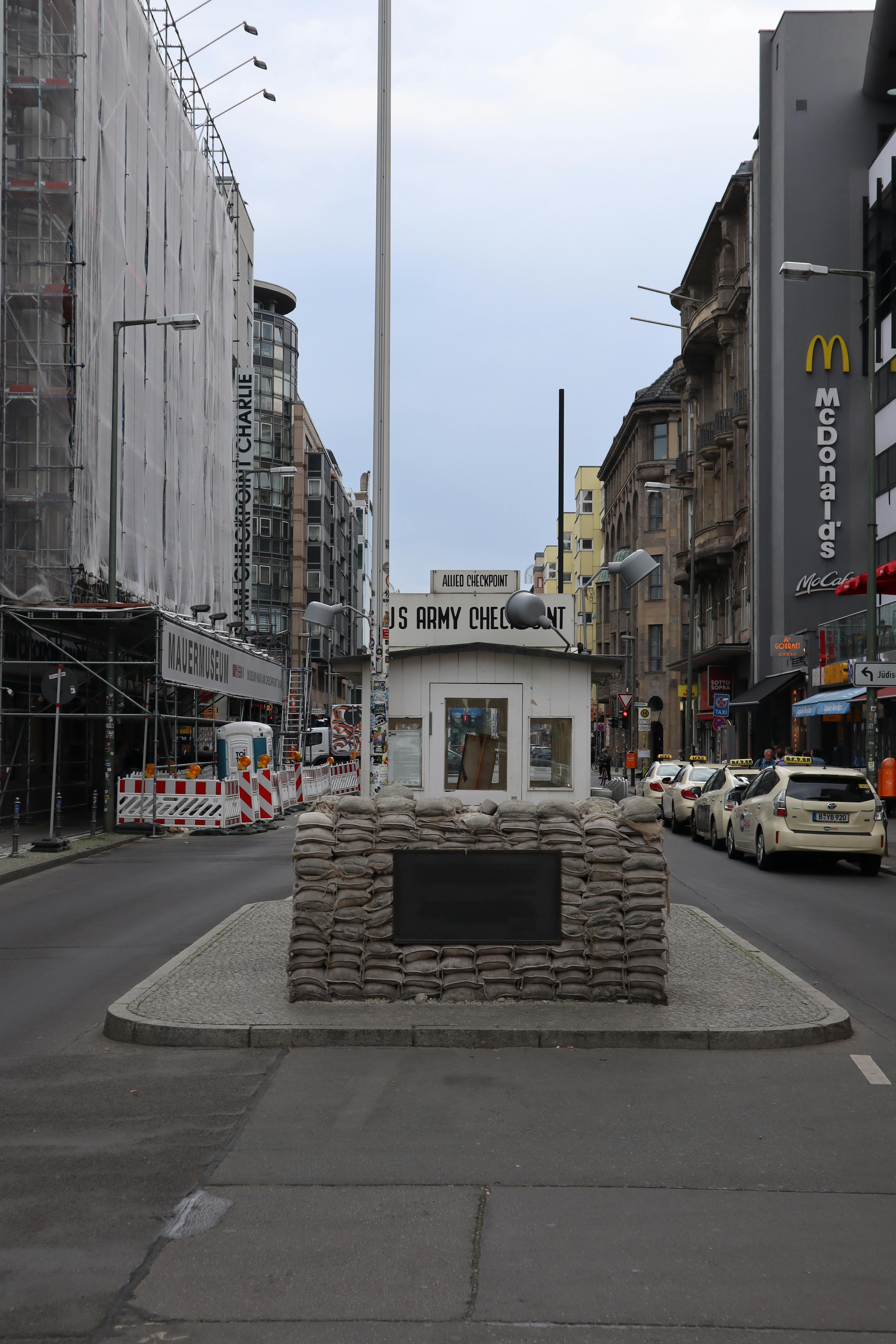 View of the Checkpoint Charlie, Berlin, Germany · Free Stock Photo