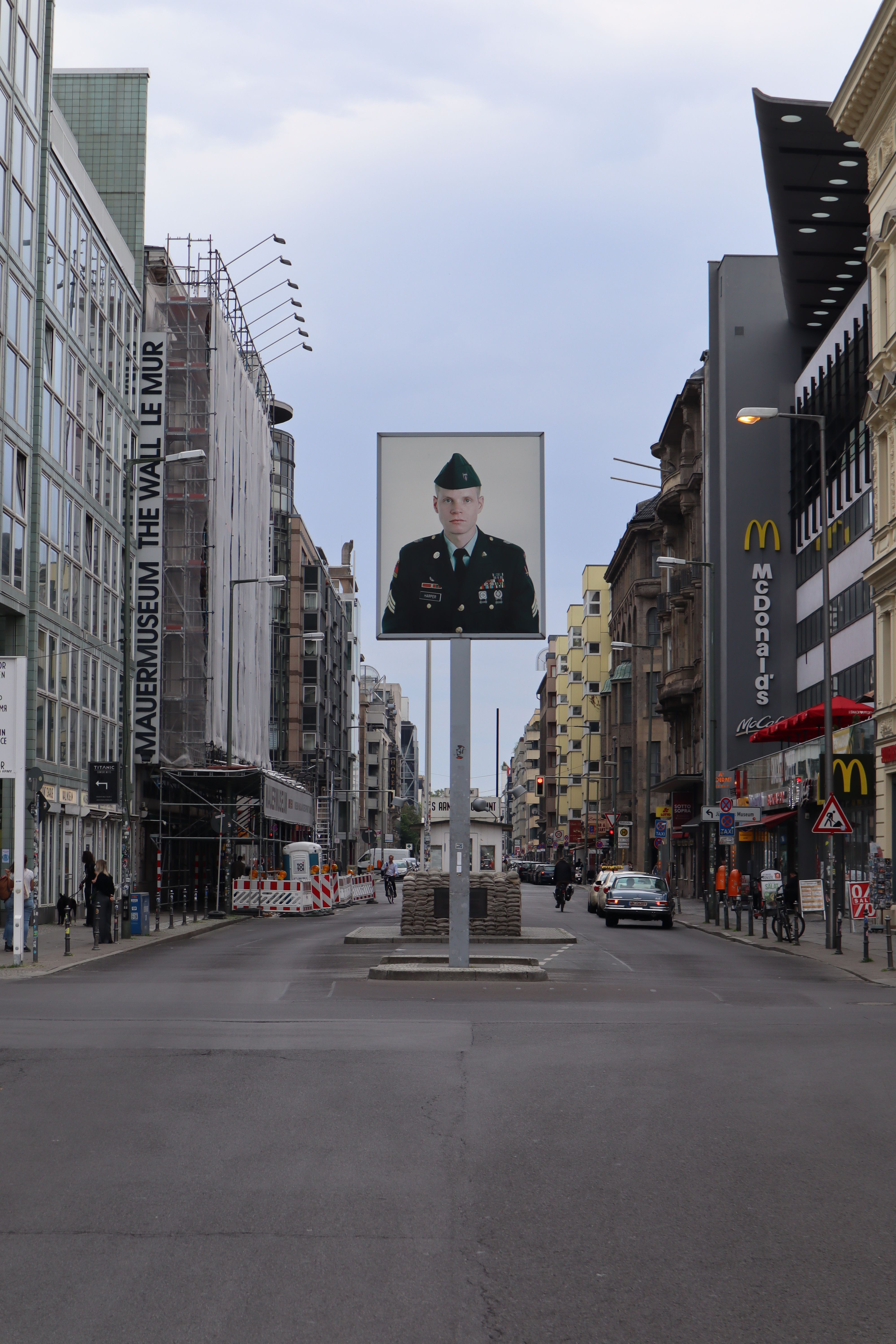 Picture of a Soldier at the Checkpoint Charlie, Berlin, Germany · Free ...