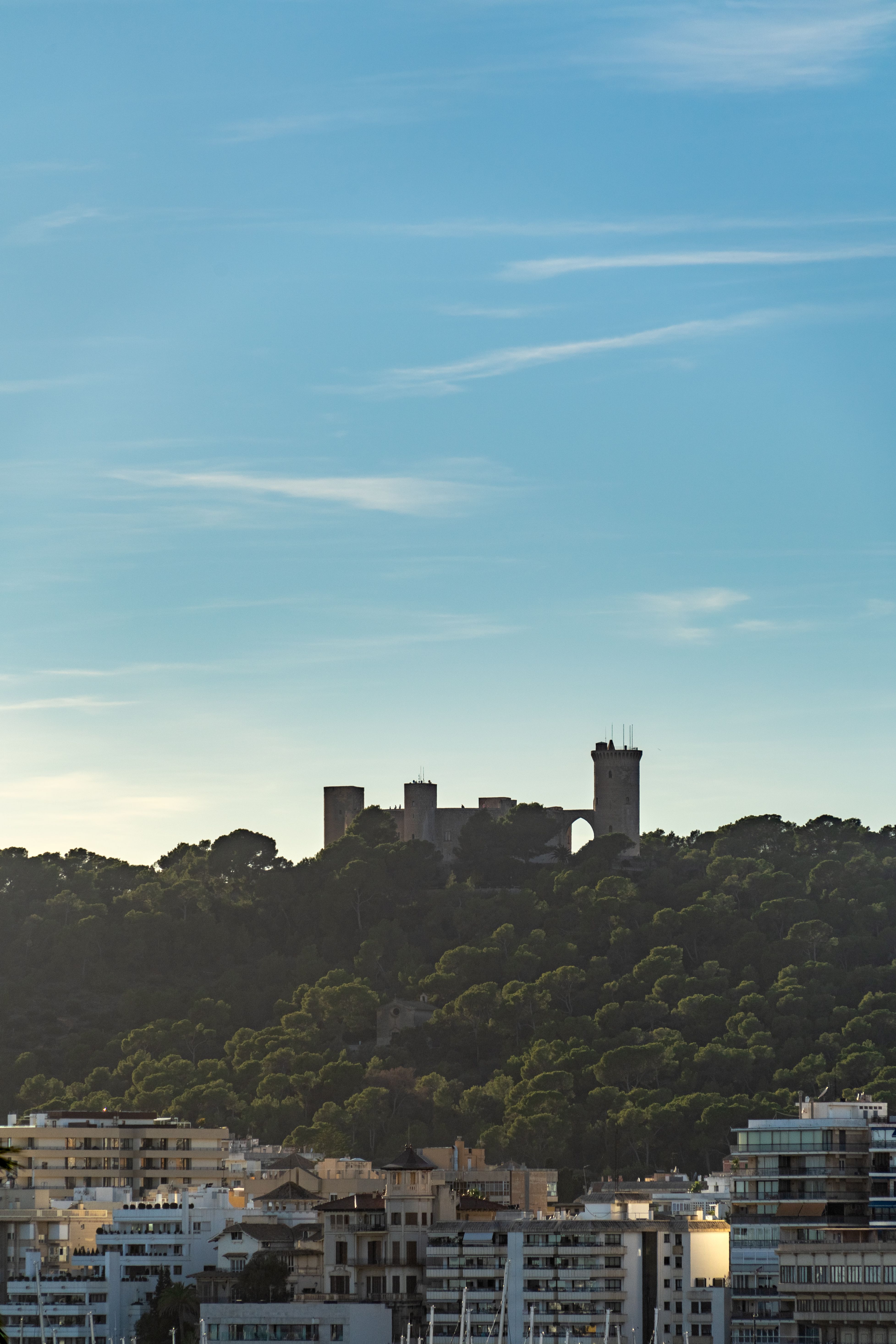 View of the Bellver Castle · Free Stock Photo
