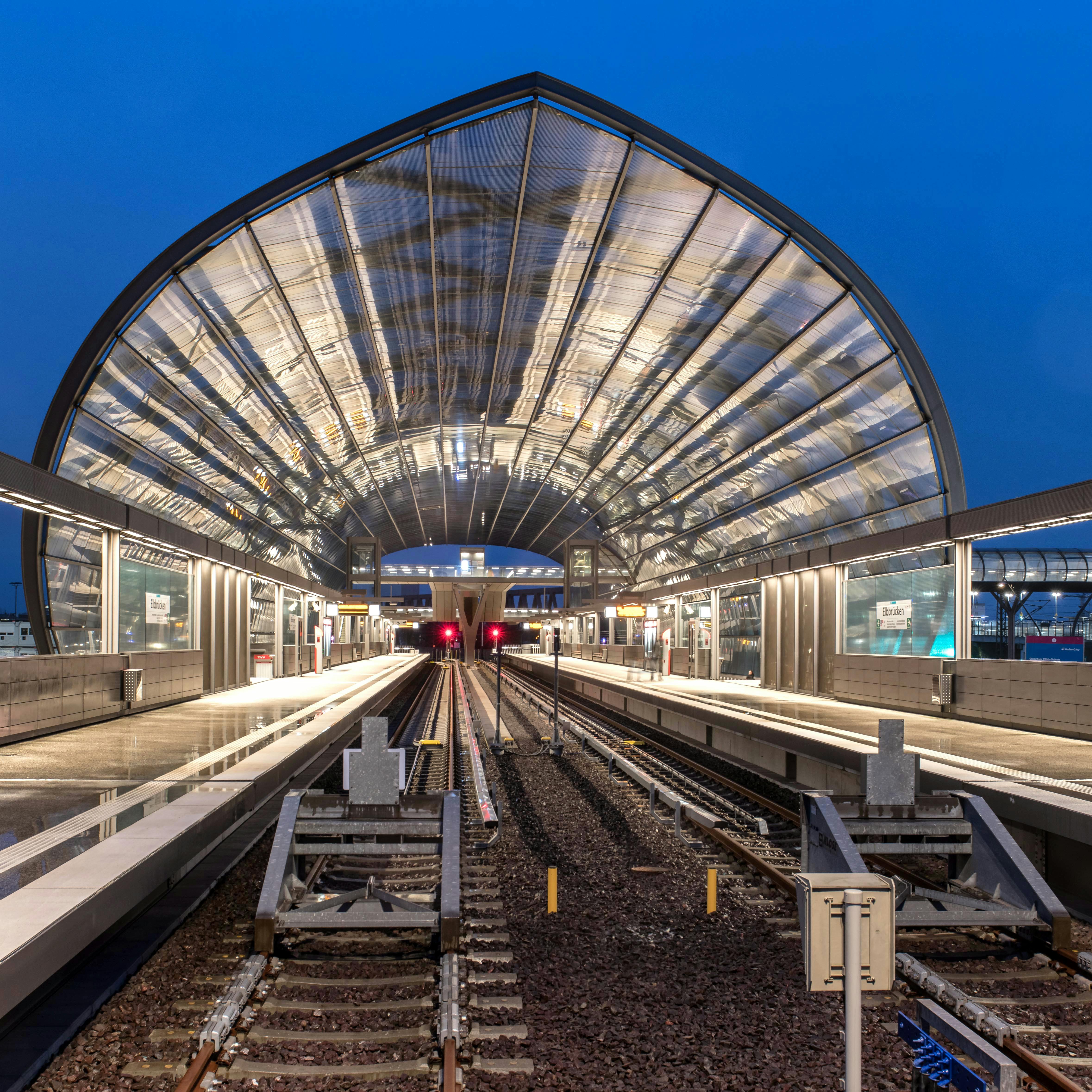 Elbbrucken Subway Terminal · Free Stock Photo
