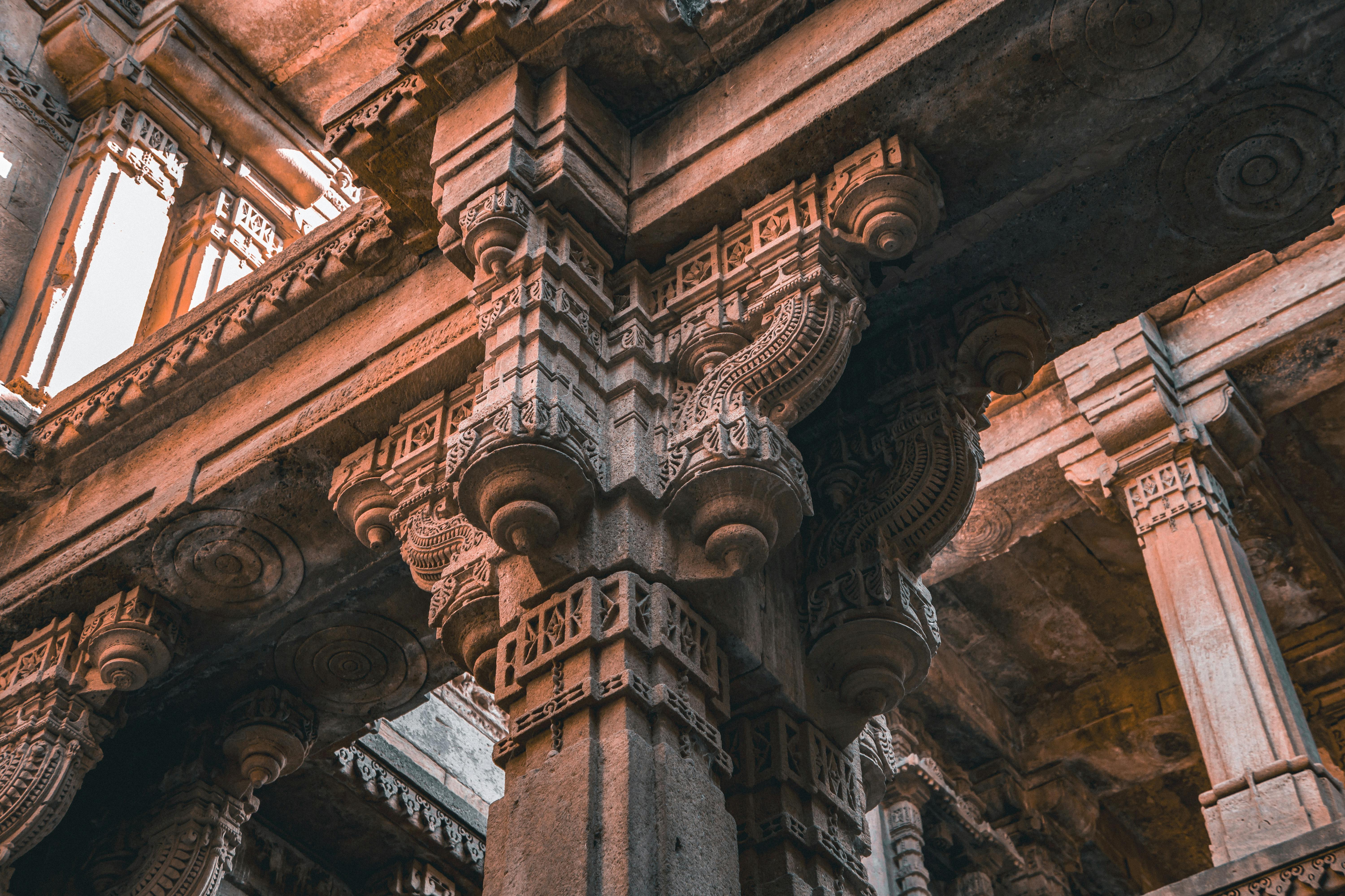 Historical Temple, Adalaj Stepwell, Adalaj, India · Free Stock Photo