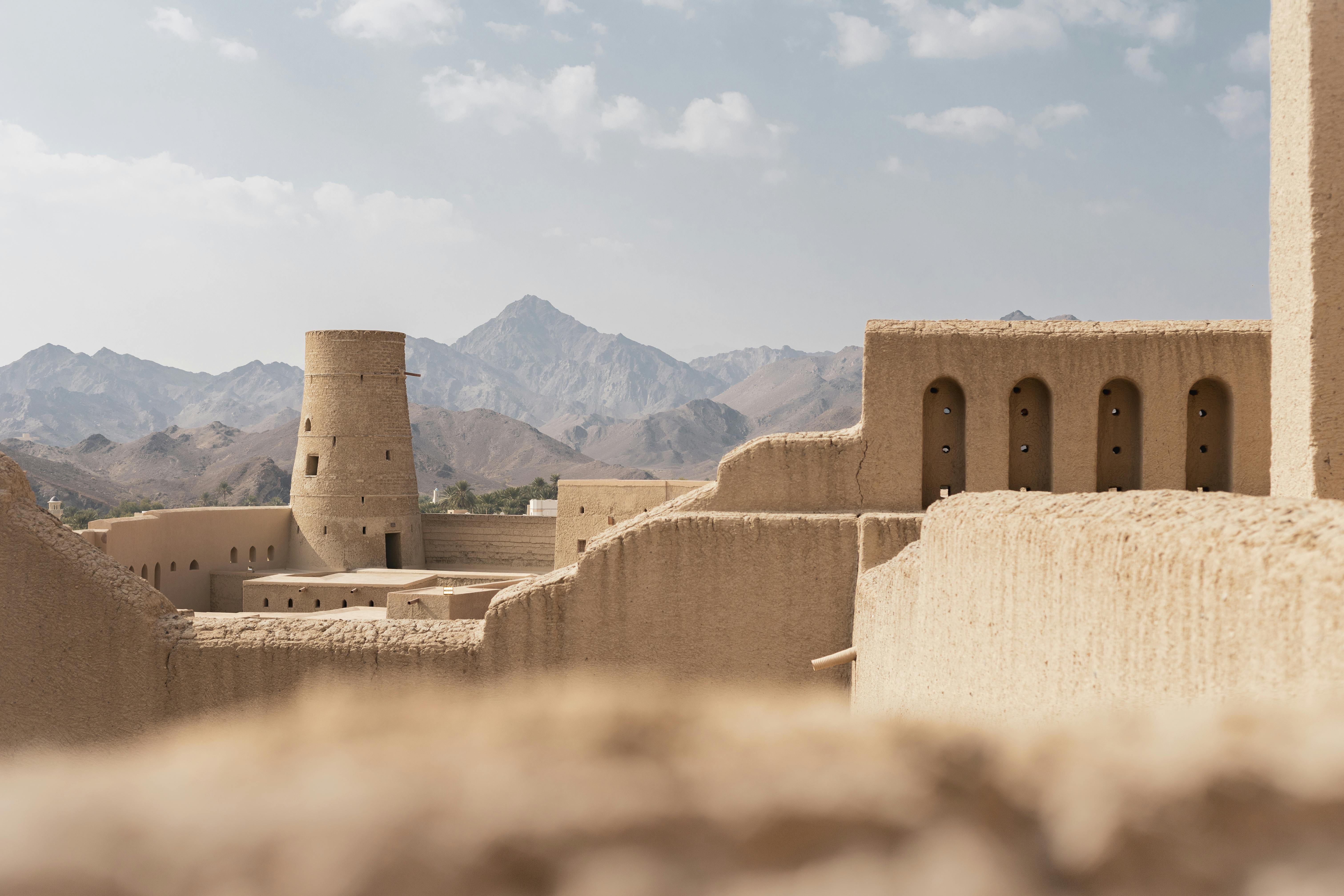 View of the Fort Bahla in Bahla, Oman · Free Stock Photo