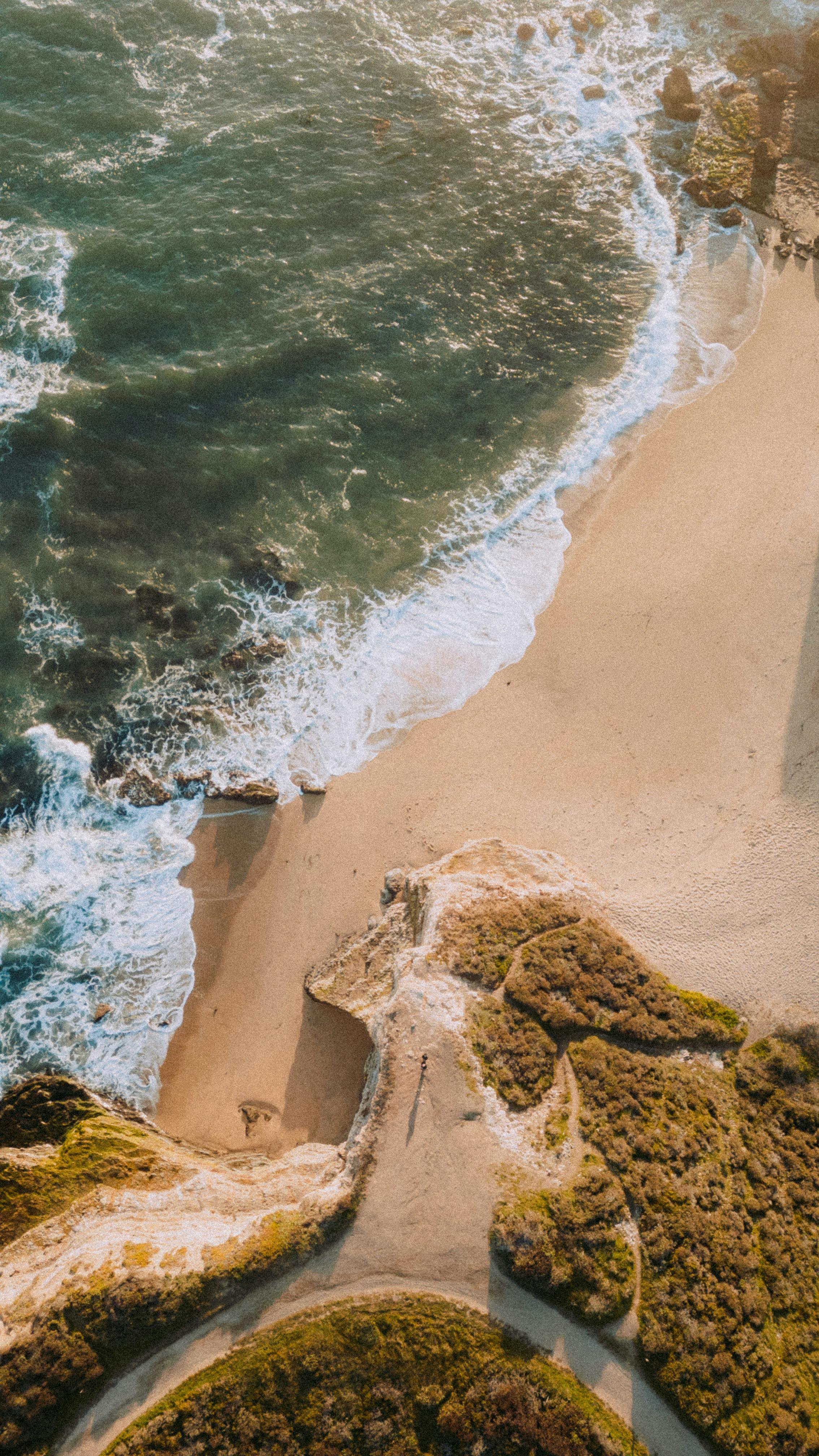Aerial View of the Beach · Free Stock Photo